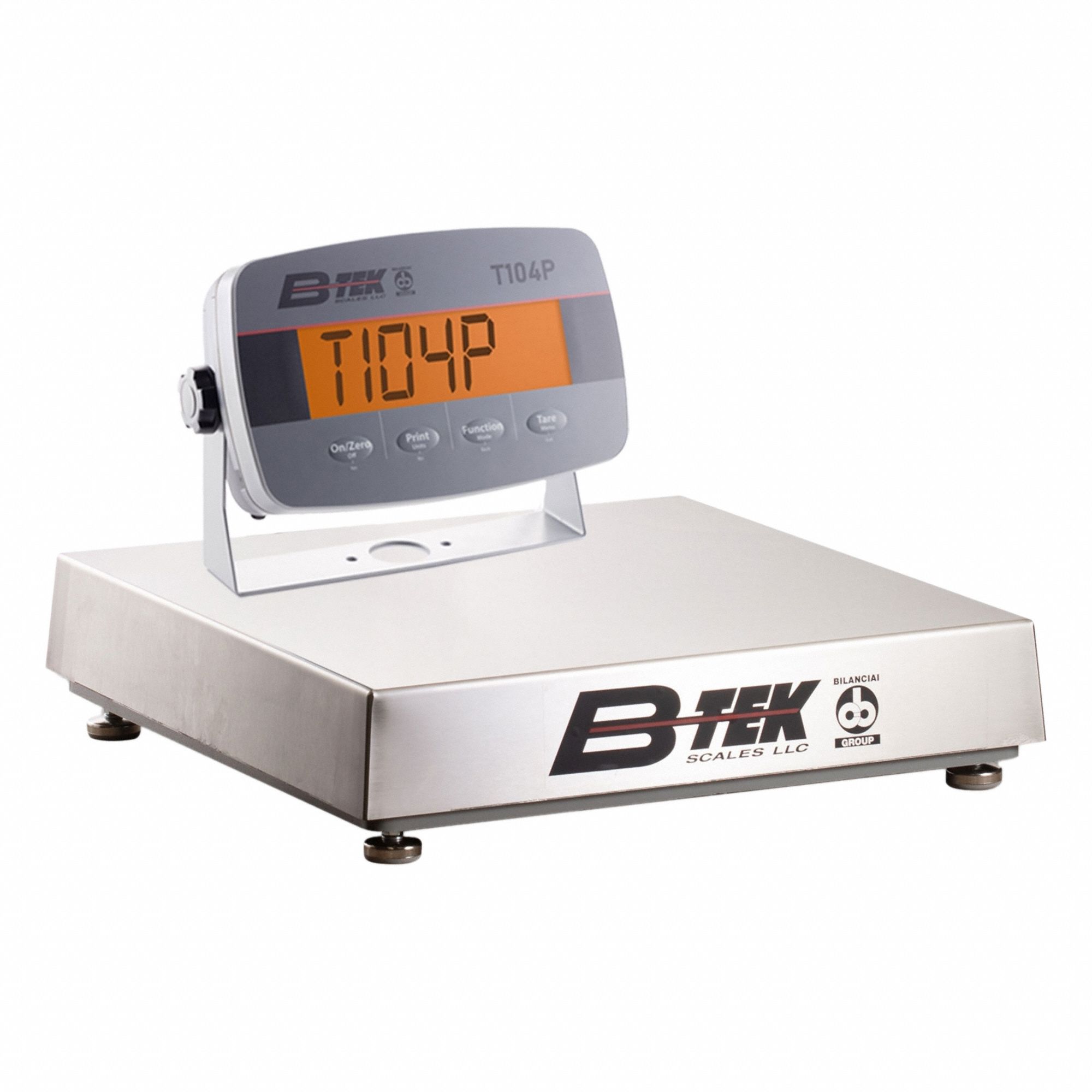 B-TEK, 5 lb Wt Capacity, 12 in Weighing Surface Dp, Bench Scale ...