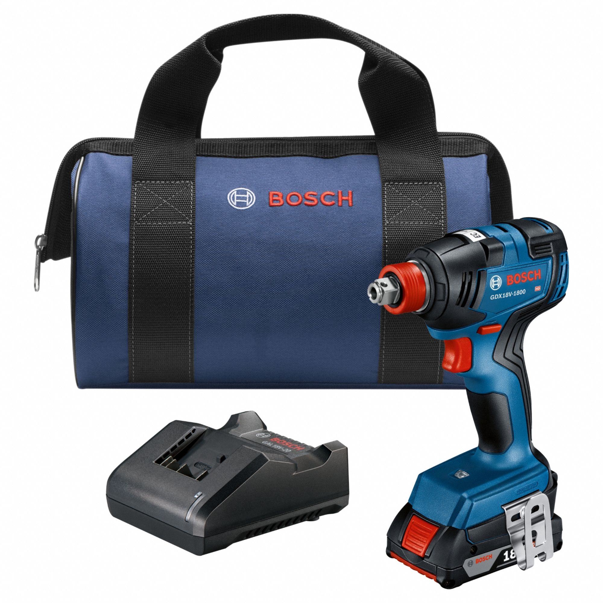 1,800 in-lb Max. Torque, 3,400 RPM No Load Speed, Impact Driver ...