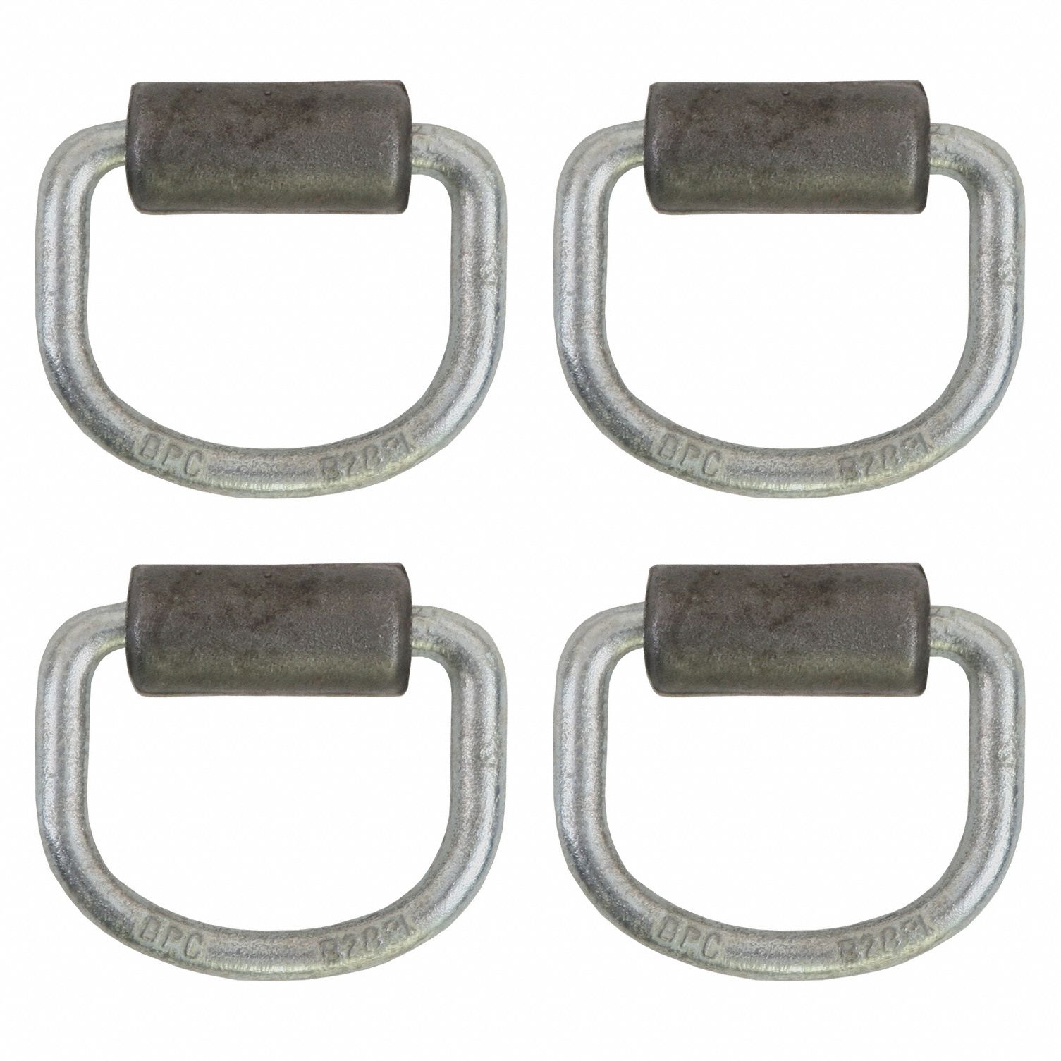 BUYERS PRODUCTS, 19/50 in Ring Dia., 6,000 lb Capacity GVW, D-Ring - 817XU1|B28F4 - Grainger