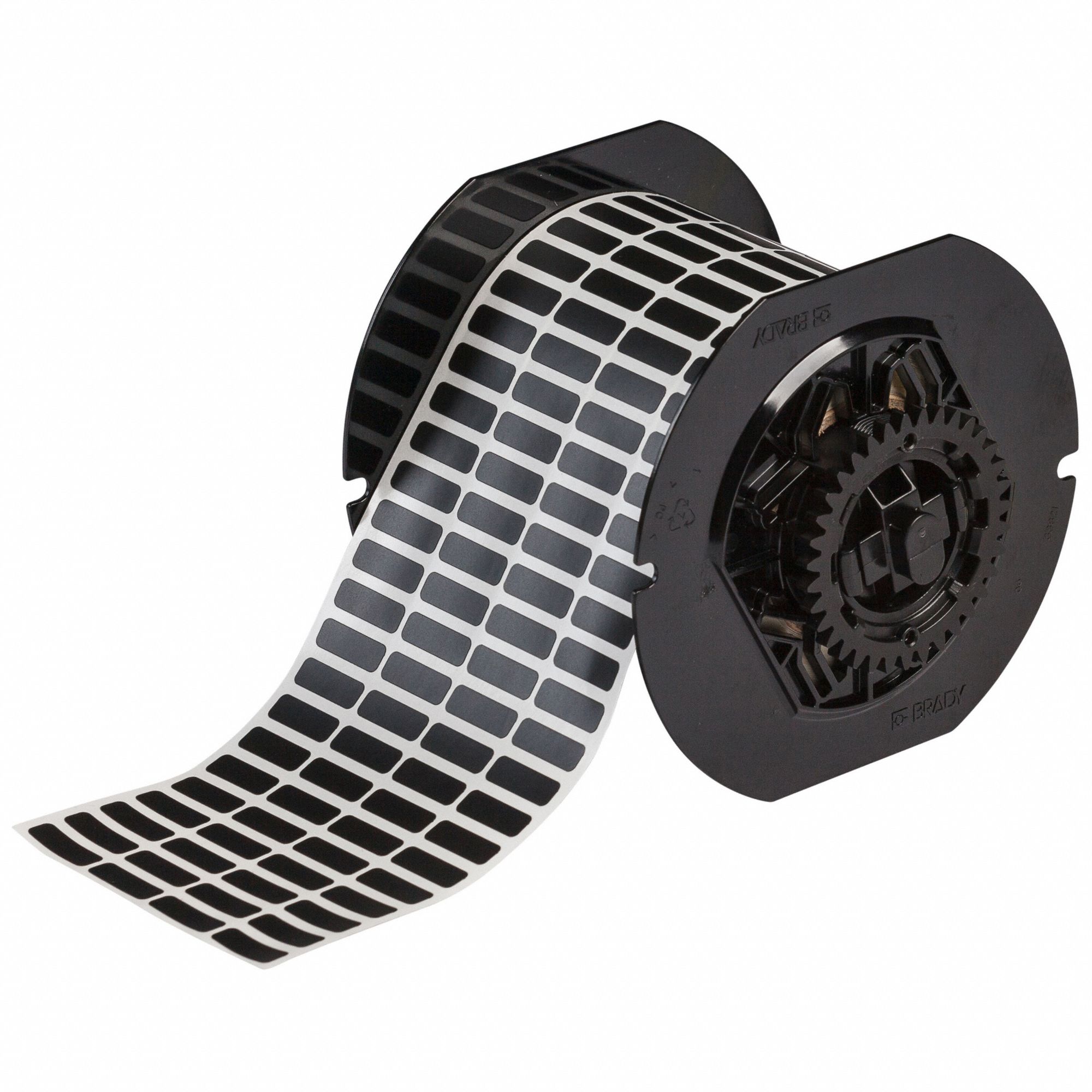 1/4 in x 3/4 in, Polyester, Label - 792W01|B33-1-8117 - Grainger