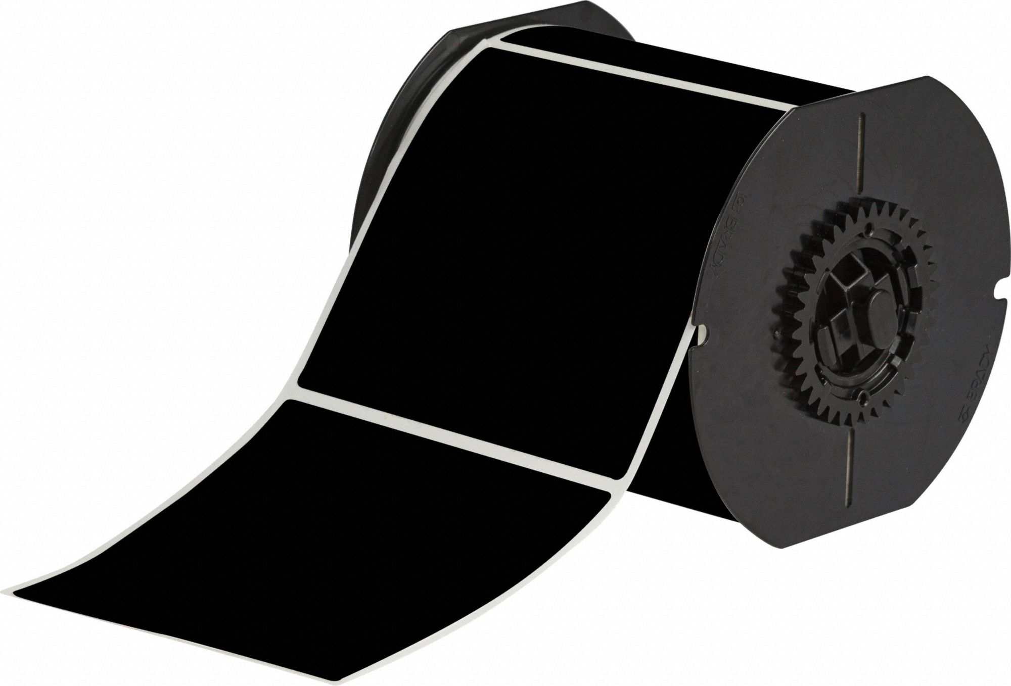 4 in x 4 in, Polyester, Printer Label - 822J97|B33-161-8117 - Grainger