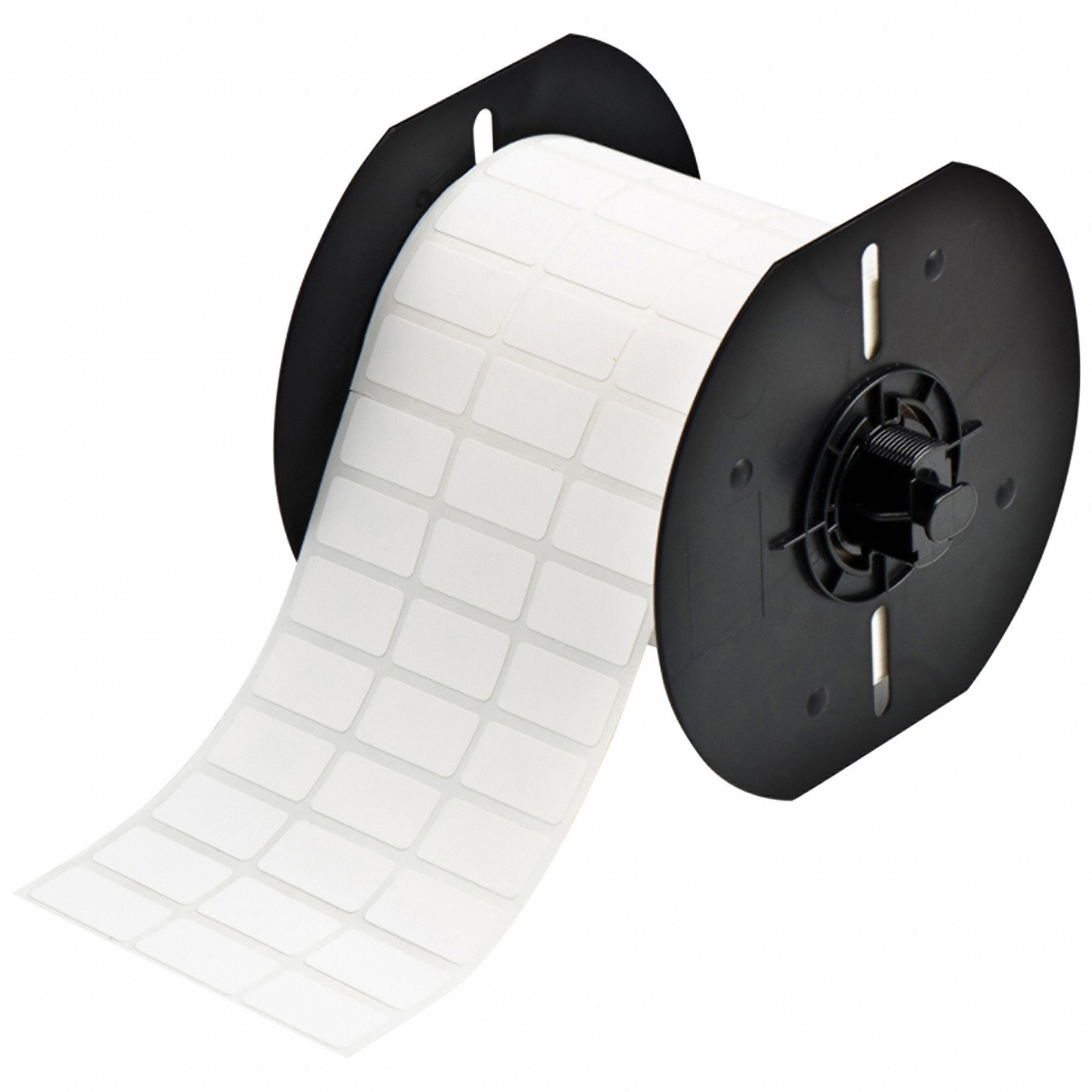 1/2 in x 1 in, Acrylic, Pre-Cut Label Stock Roll - 792W50|B33-5-439 ...