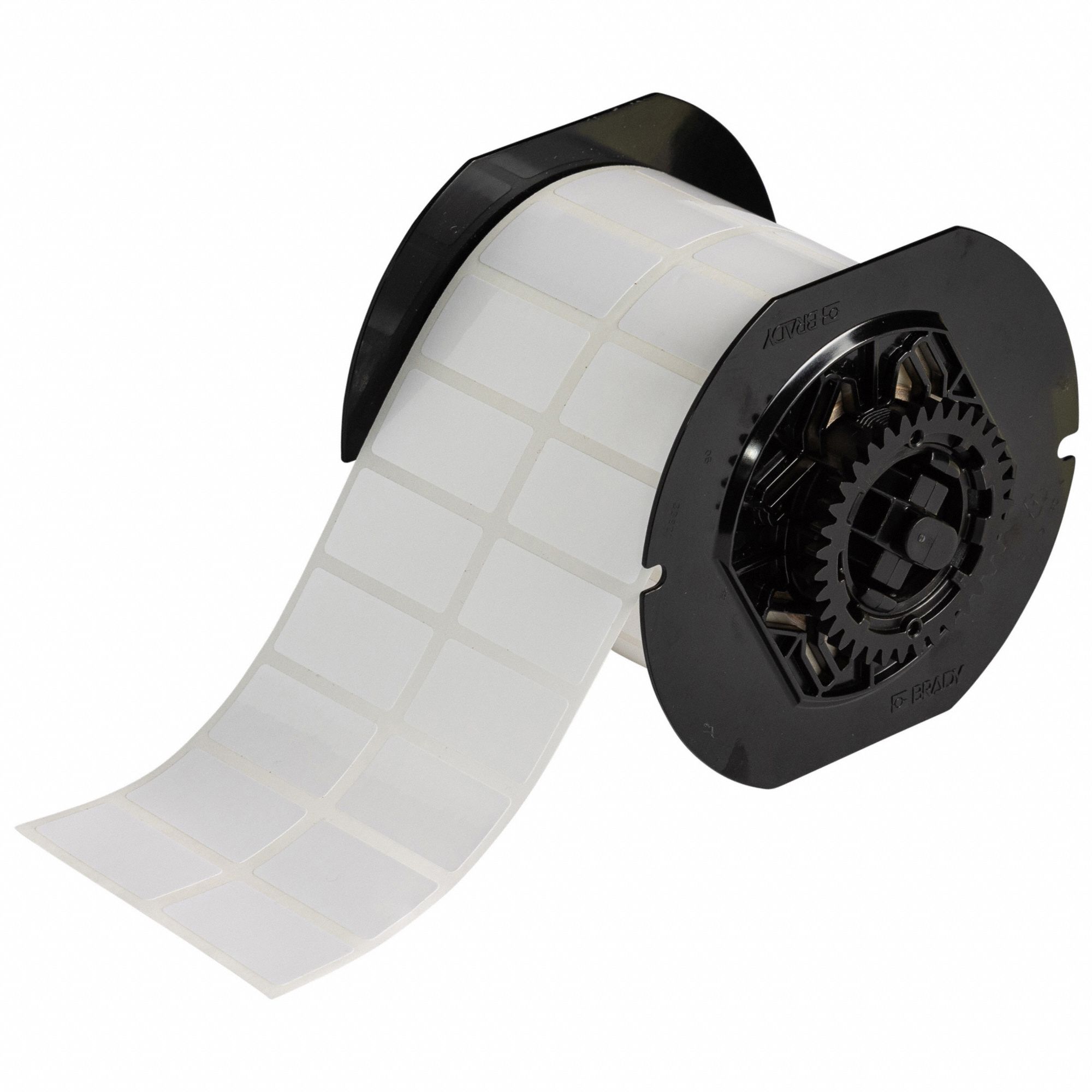 3/4 in x 1 1/2 in, Acrylic, Pre-Cut Label Stock Roll - 792VX9|B33-6-423 ...