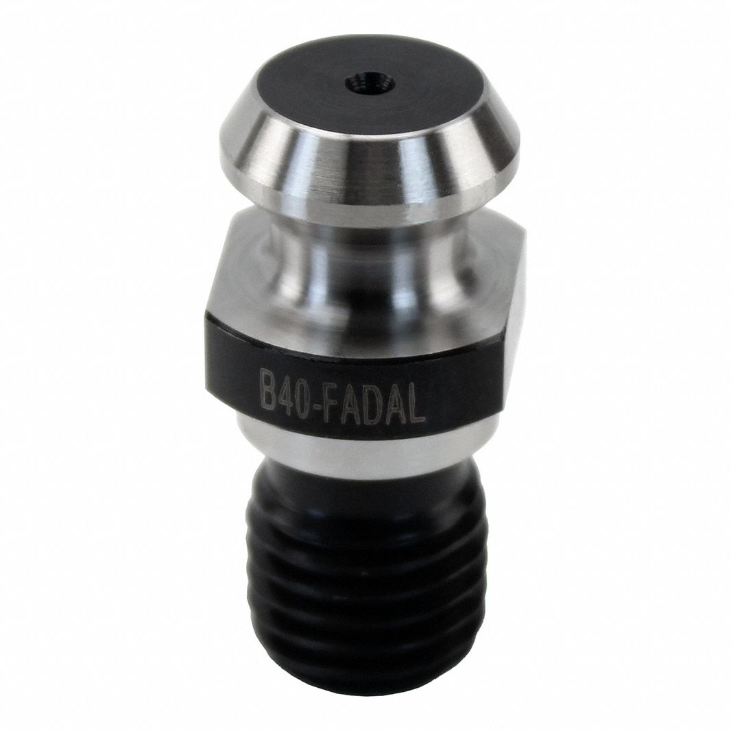 LYNDEX-NIKKEN, Coolant Through, BT40 Taper, Retention Knob - 38NX05|B40-FADAL - Grainger