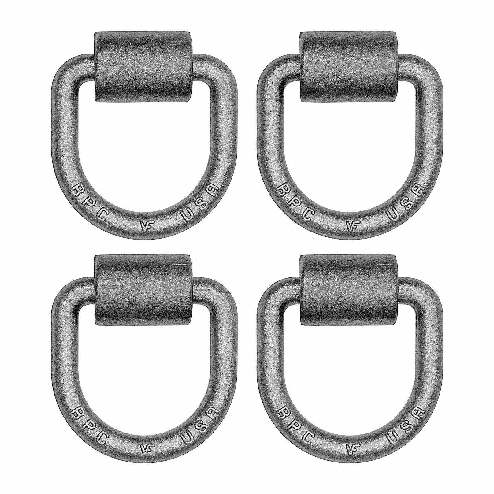 BUYERS PRODUCTS, 4, PK, D-Rings & Lashing Rings - 409GW1|B404 - Grainger