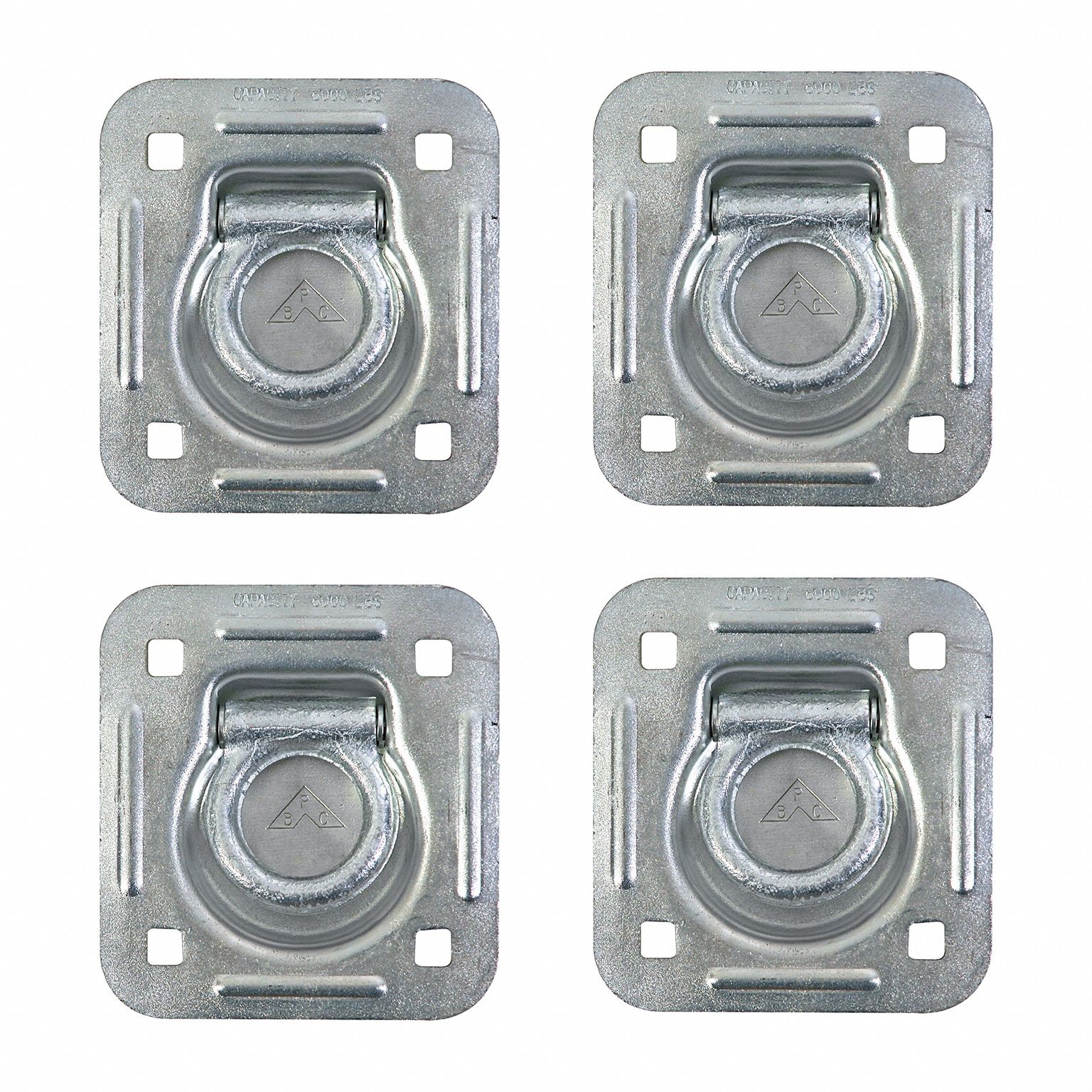 Recessed Ring, 4 Mounting Holes, Anchor Ring - 852EL4|B801A4 - Grainger