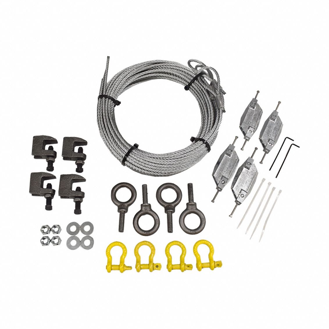 SCHAEFER, 12 in Lg, Fan, Mounting Kit - 401VJ4|BDCABLEKIT15 - Grainger