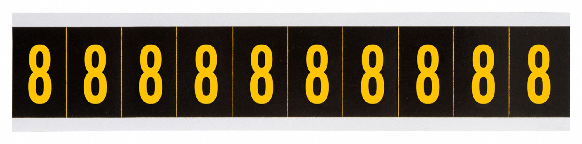 BRADY NUMBER/LETTER 7890-8 - Letters and Numbers - BDY7890-8 | 7890-8 ...