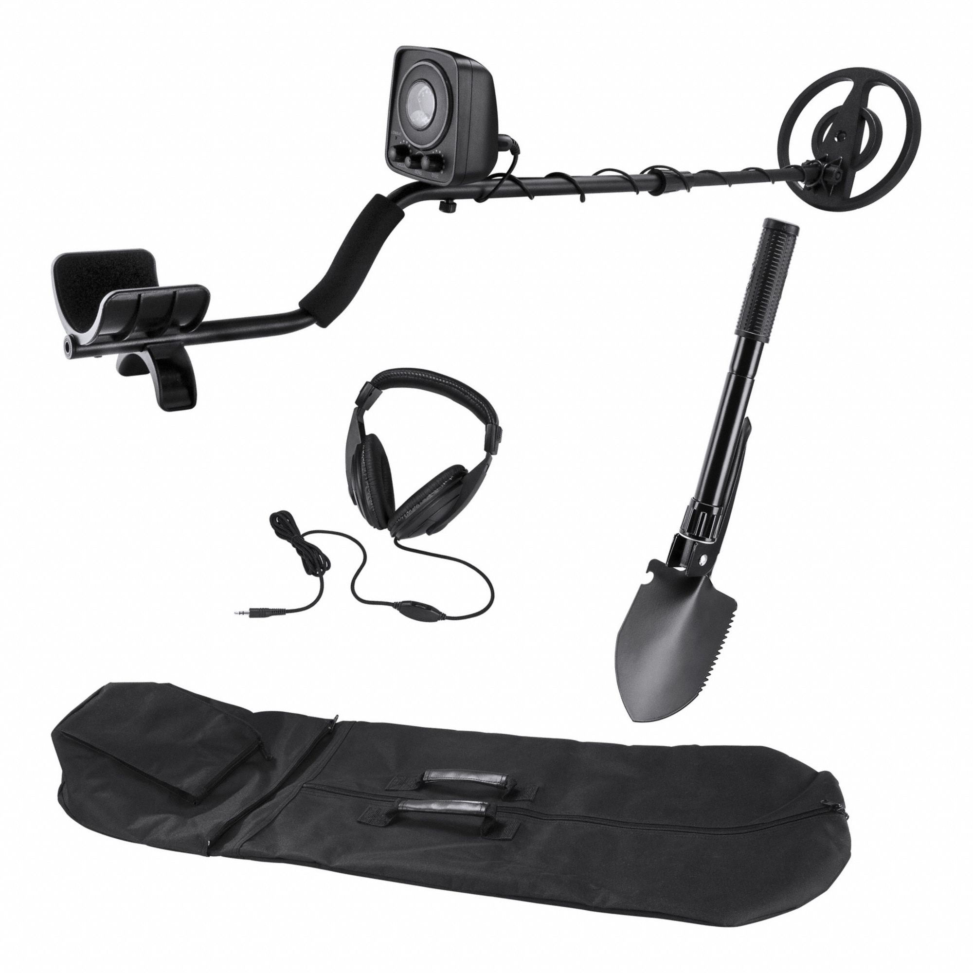 BARSKA, 6 in Scan Dp, 45 in L x 7 1/2 in W x 10 in H, Metal Detector ...