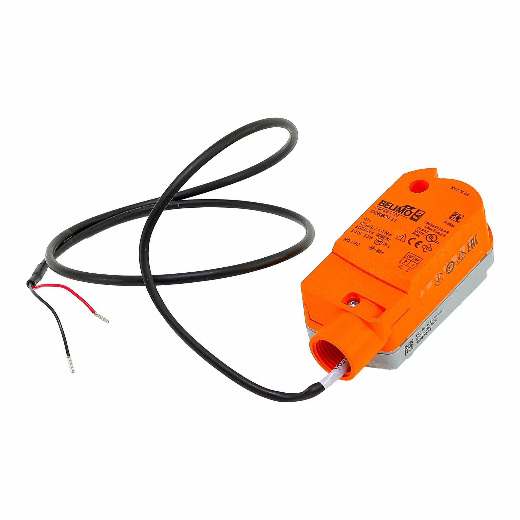 BELIMO, Retrofit Electric Valve Actuator, 24V AC/DC, Valve Actuator ...