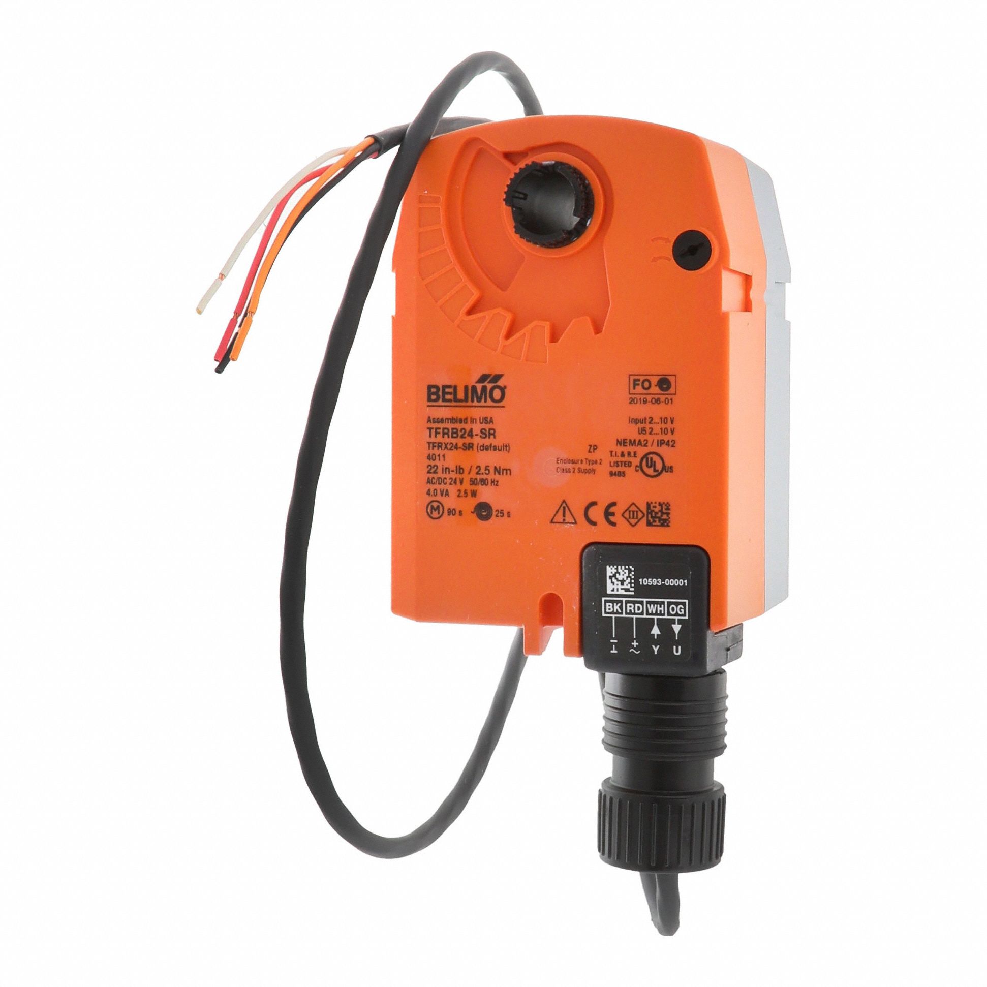 BELIMO, Retrofit Electric Valve Actuator, 24V AC/DC, Valve Actuator ...