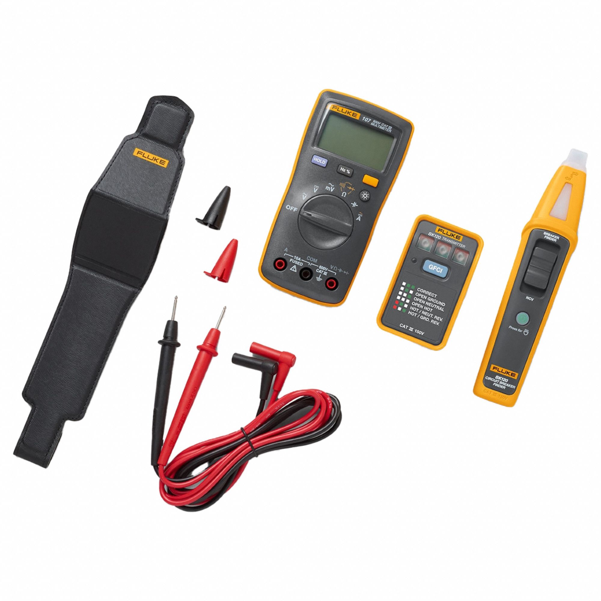 FLUKE, Circuit Breaker Finder with Digital Multimeter - 812KM4|FLK-BK120-107 - Grainger