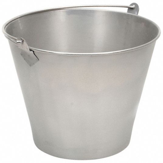 3.3 gal, Open Head, Bucket - 3CYL2|BKT-SS-325 - Grainger