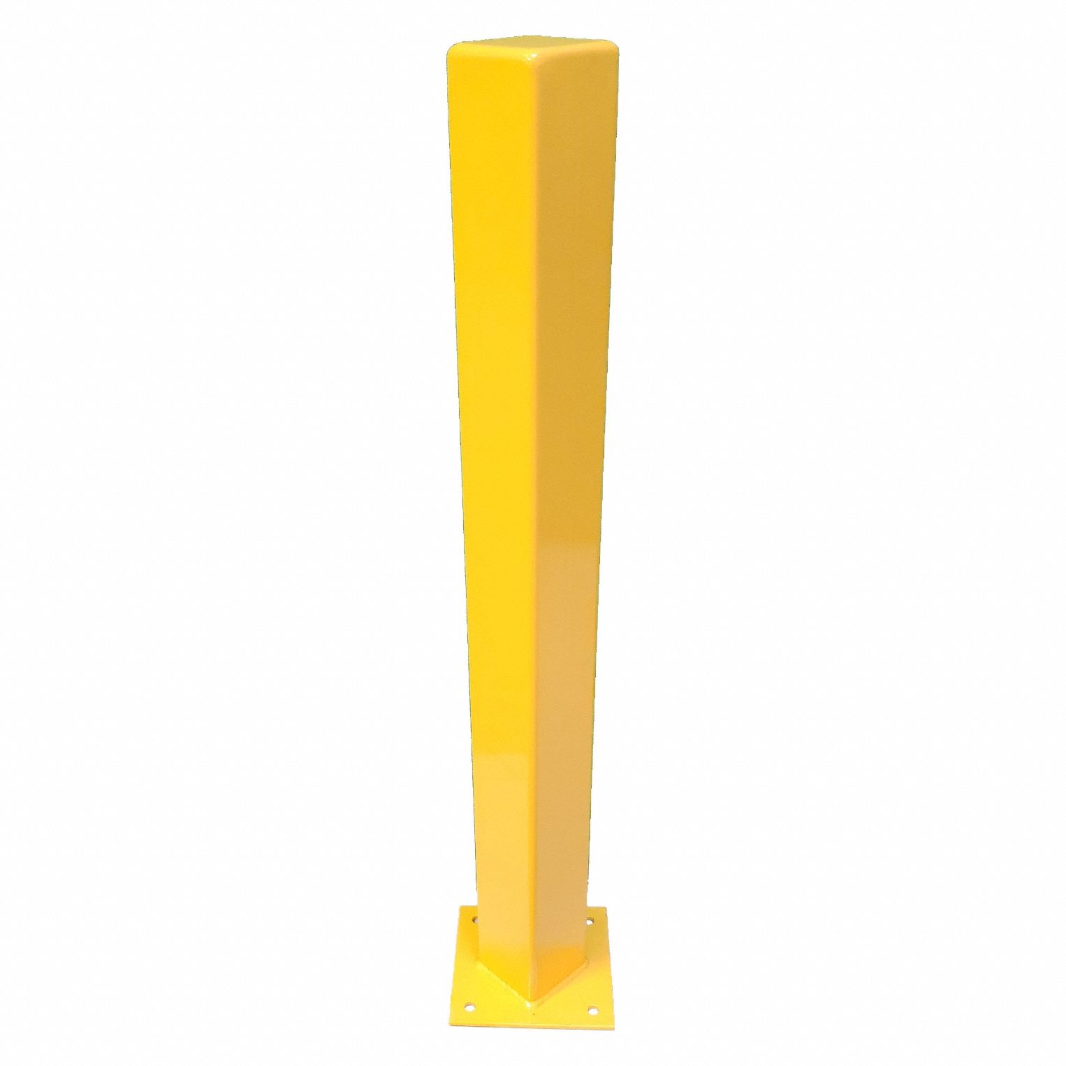 Yellow, Steel Bollard Post - 55NR06|BL-0442-Y - Grainger