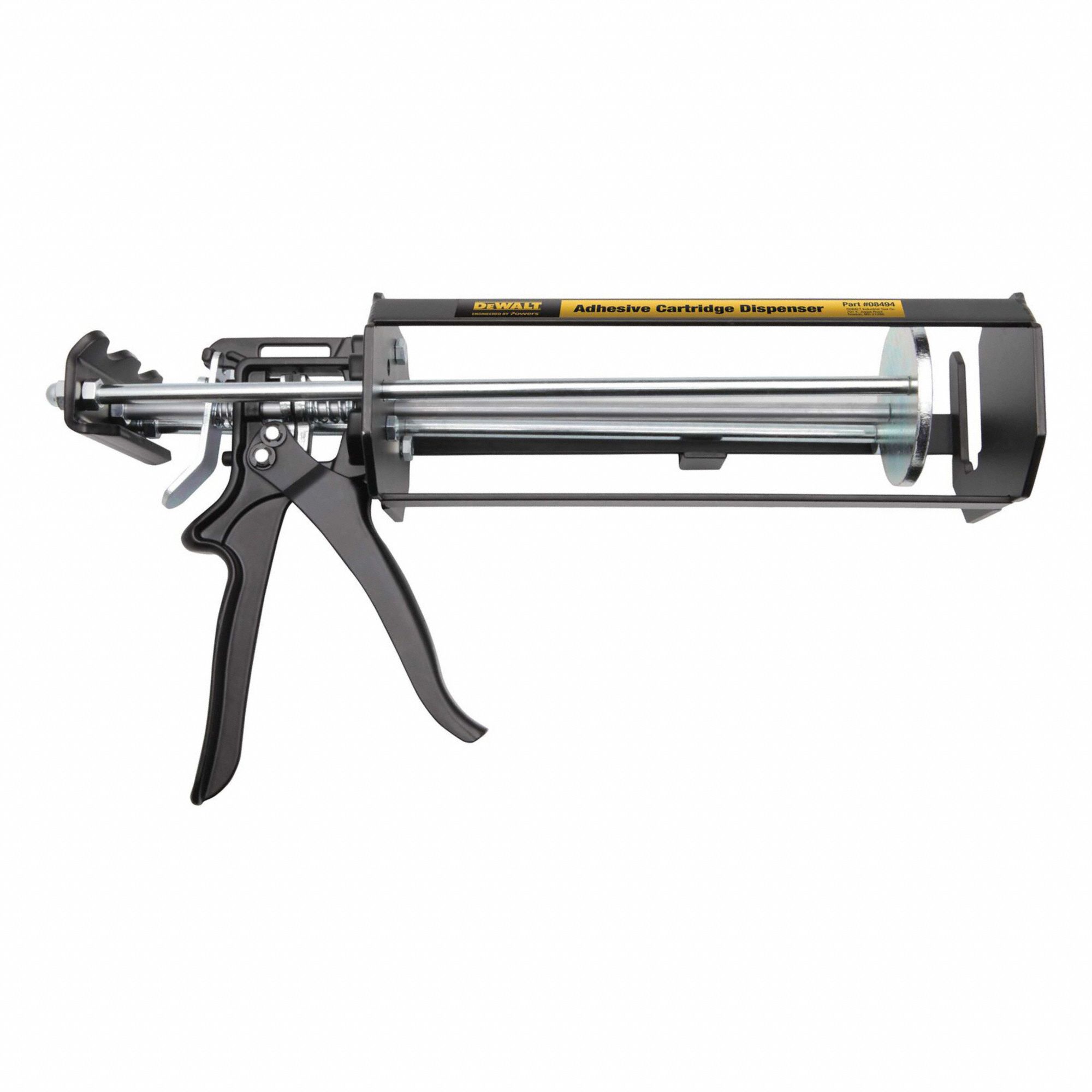 DEWALT ENGINEERED BY POWERS STANDARD MANUAL DISPENSER, BLACK, 28 OZ ...