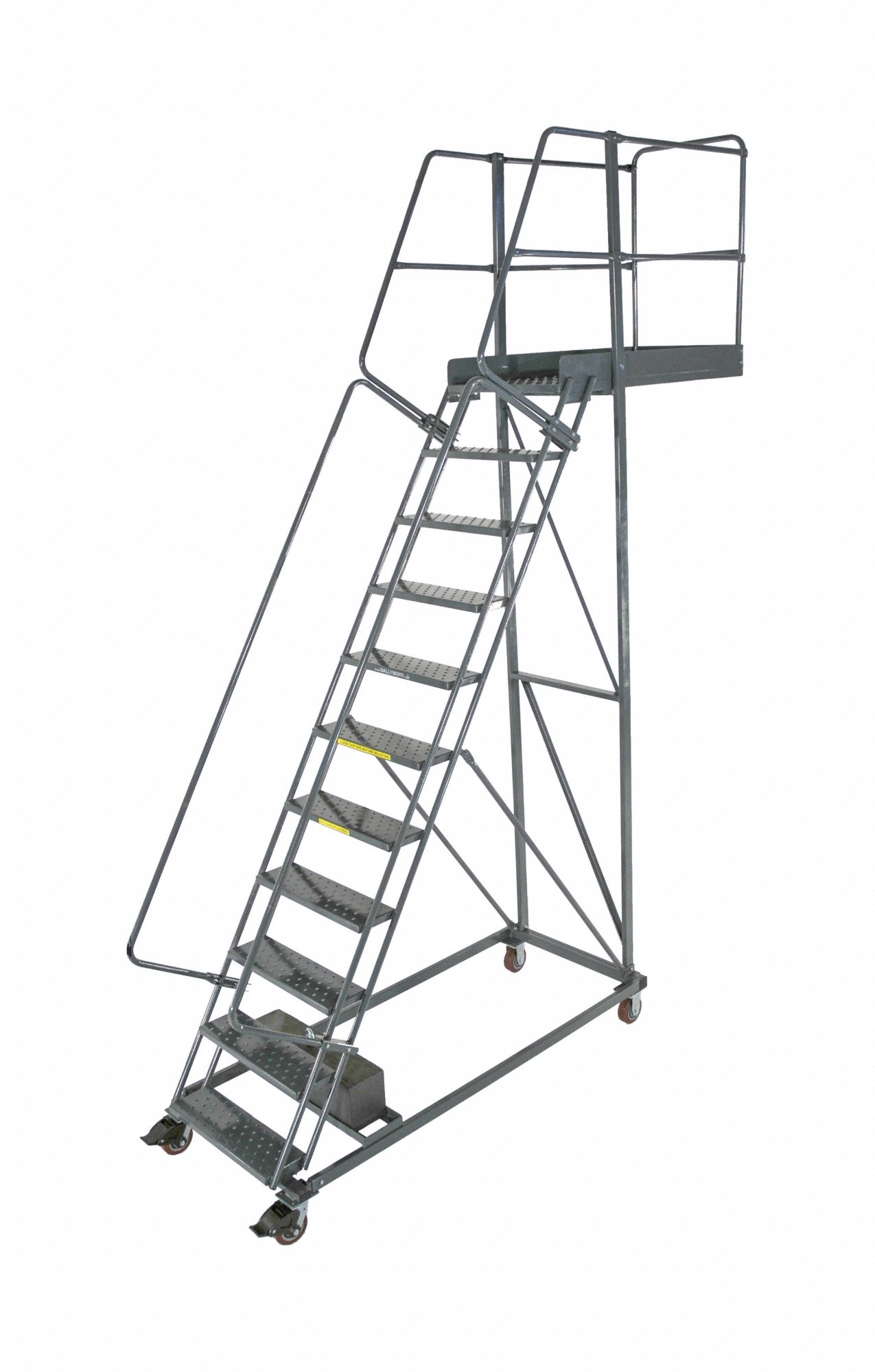 BALLYMORE HD CANTILEVER ROLL LADDER,32"X77",11 STP - Cantilever Ladders ...