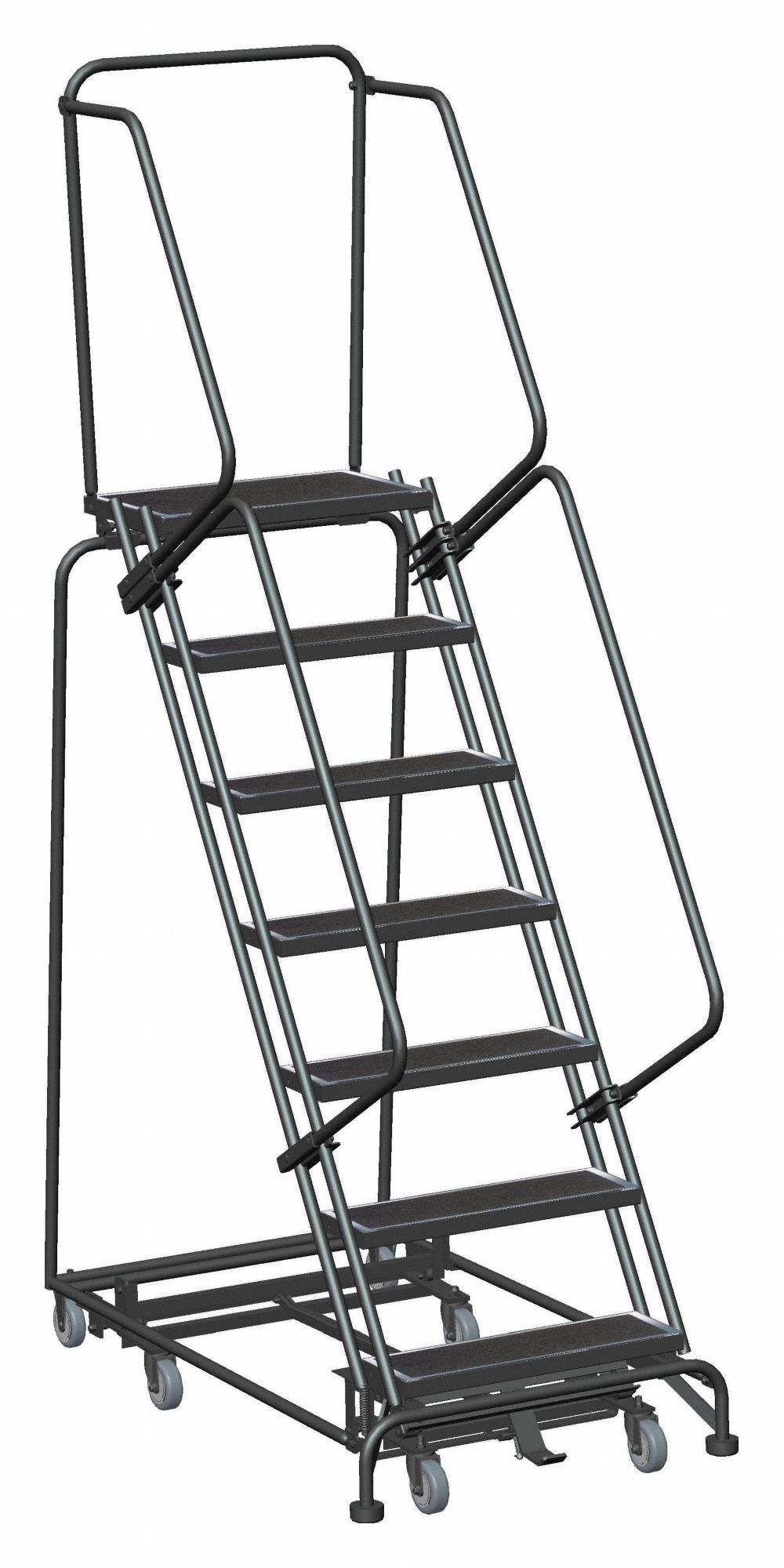 BALLYMORE WT. ACTUATED ALL-DIRECT. LADDER,103 IN H - Rolling Ladders ...