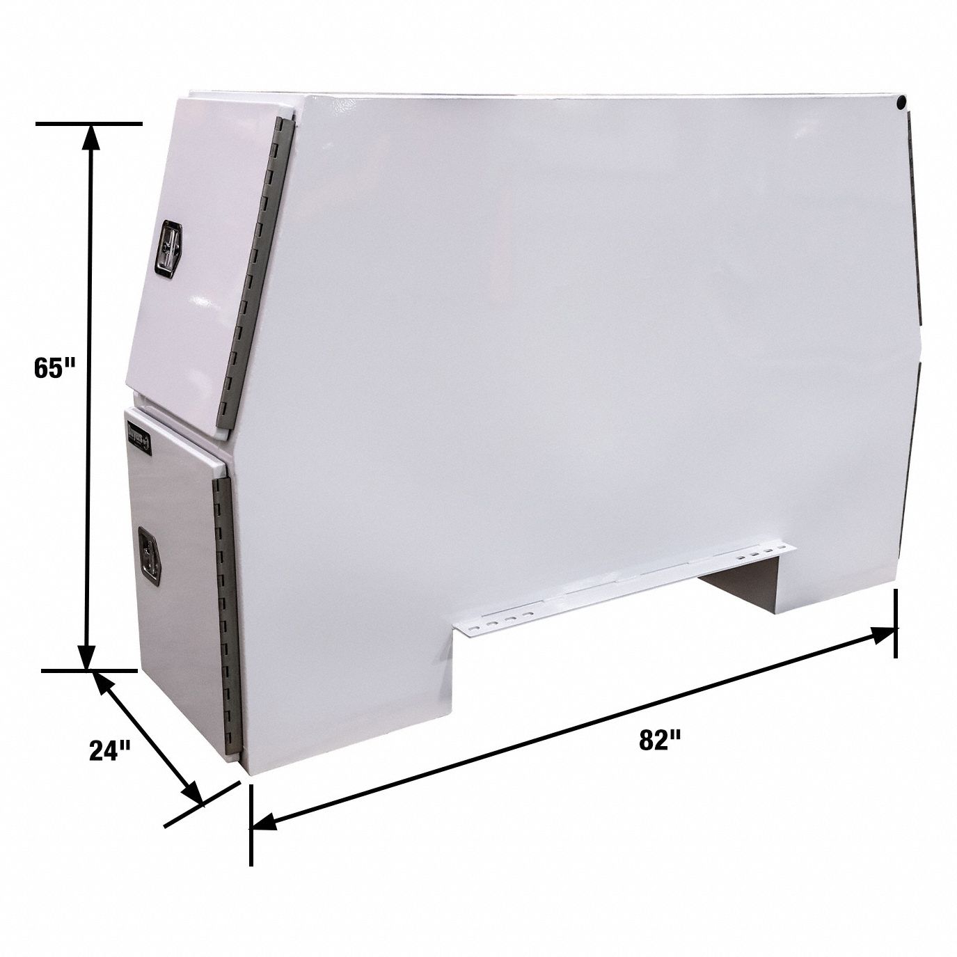 BUYERS PRODUCTS, Backpack Truck Box, Aluminum, Backpack - 820JV7 ...