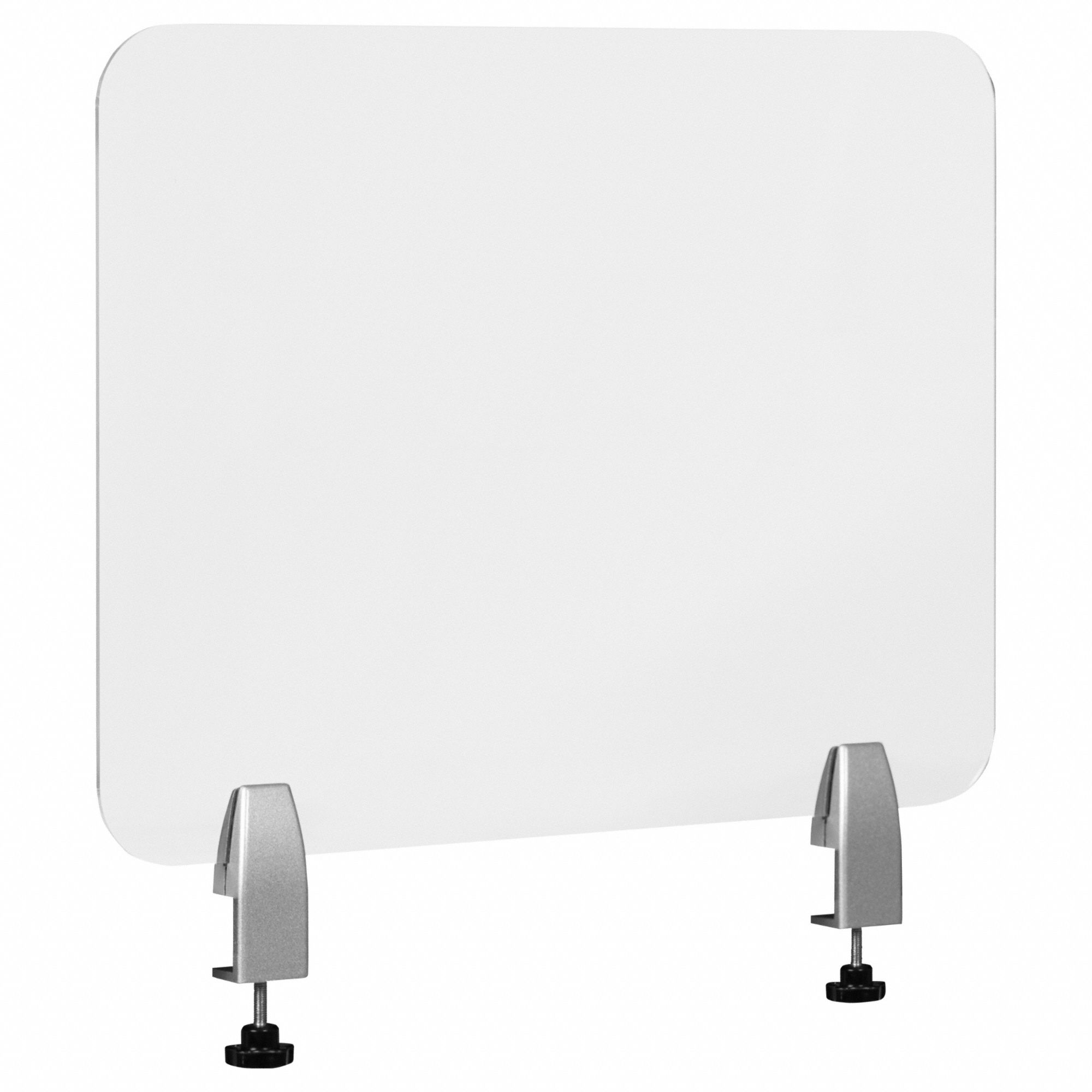 FLASH FURNITURE, 18 in Overall Ht, 23 in Overall Wd, Desk Shield ...