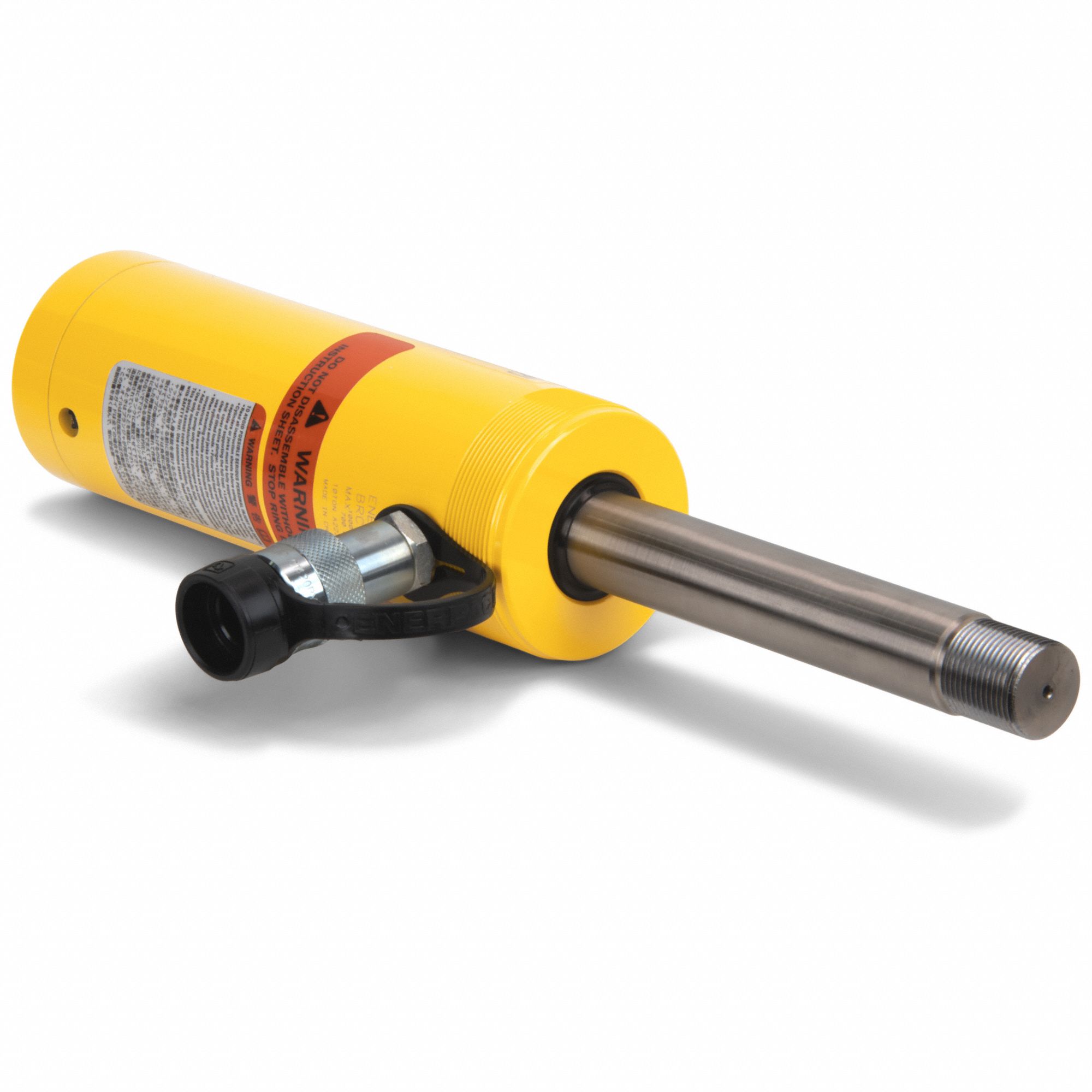 ENERPAC Threaded-End Pull Hydraulic Ram: 10 ton Nominal Capacity, 6 in ...