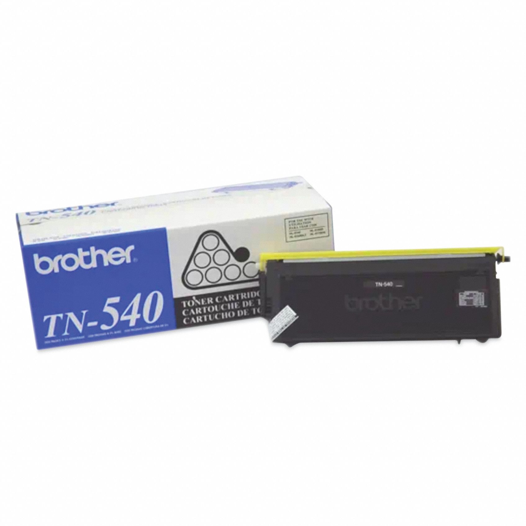 BROTHER, Black, TN540, Toner Cartridge - 6GGD4|TN540 - Grainger