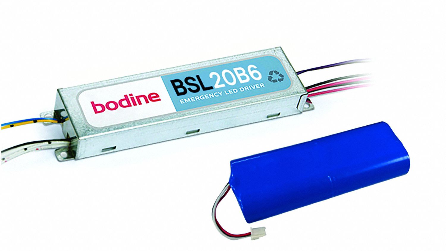 BODINE, 20 W Max. Bulb Watts, 120 to 277V AC, LED Emergency Driver - 814M15|BSL20B6UEK55SBI1 ...