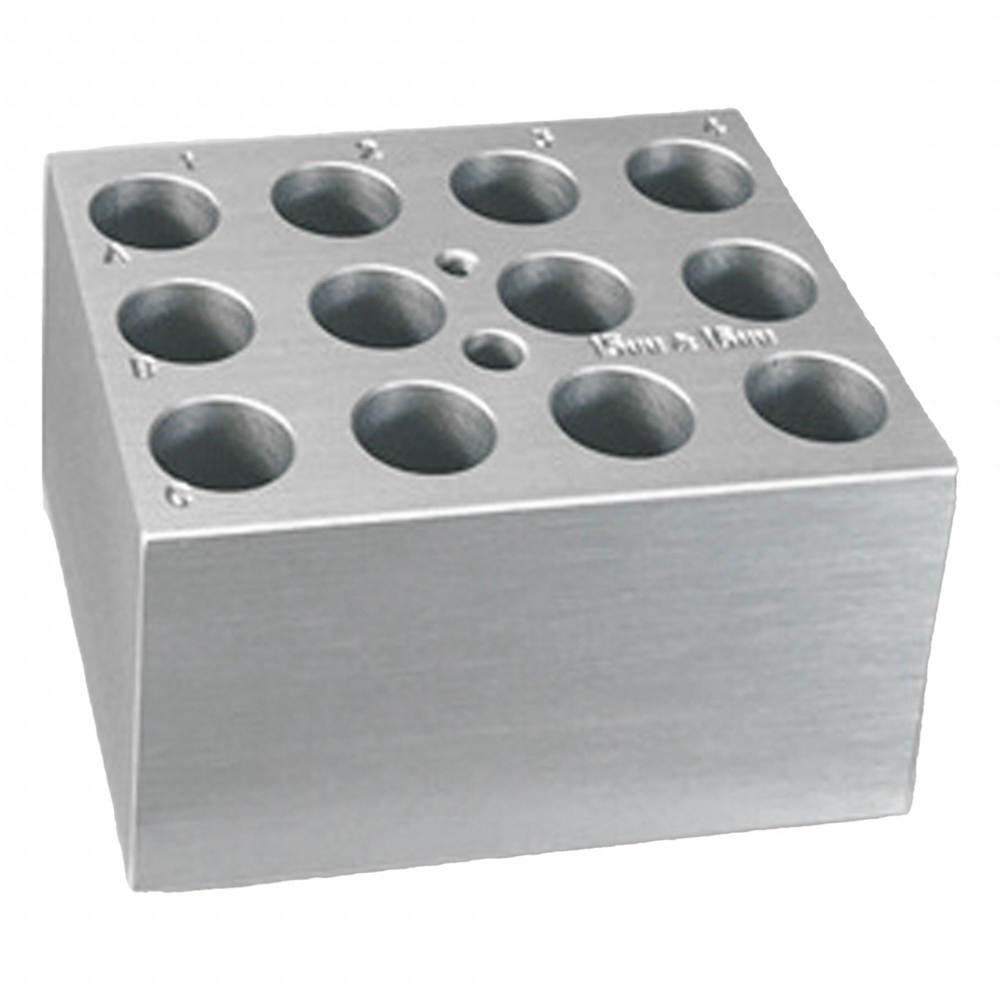 BENCHMARK SCIENTIFIC, Aluminum, 3 in Overall Wd, Digital Dry Bath Block ...