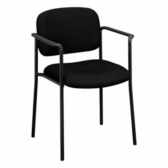 HON, Fabric, Steel Frame, Stacking Chair - 864ER4|HVL616.VA10 - Grainger