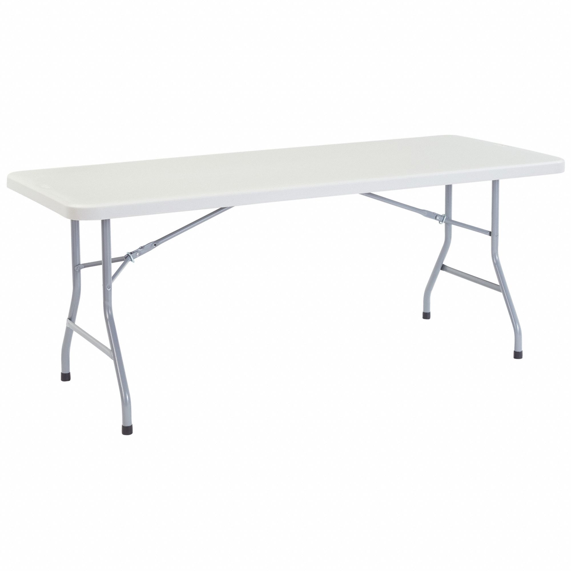NATIONAL PUBLIC SEATING, Rectangle Table Shape, Speckled Gray Tabletop ...
