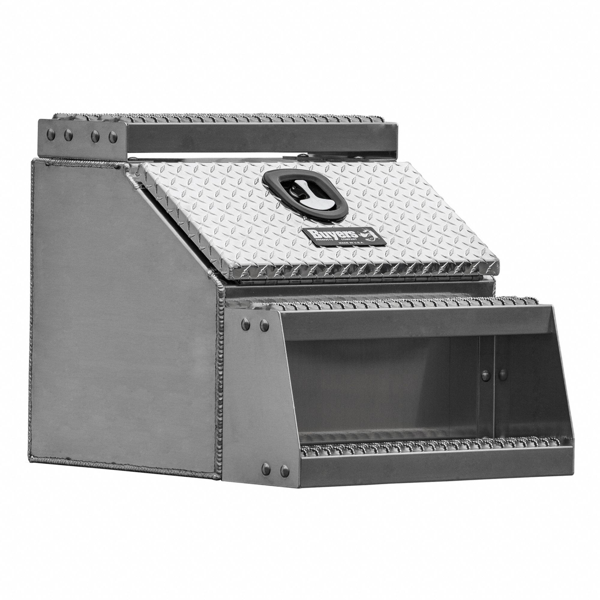 BUYERS PRODUCTS STEP BOX,28" D,24" H,24" W - Exterior Automotive ...