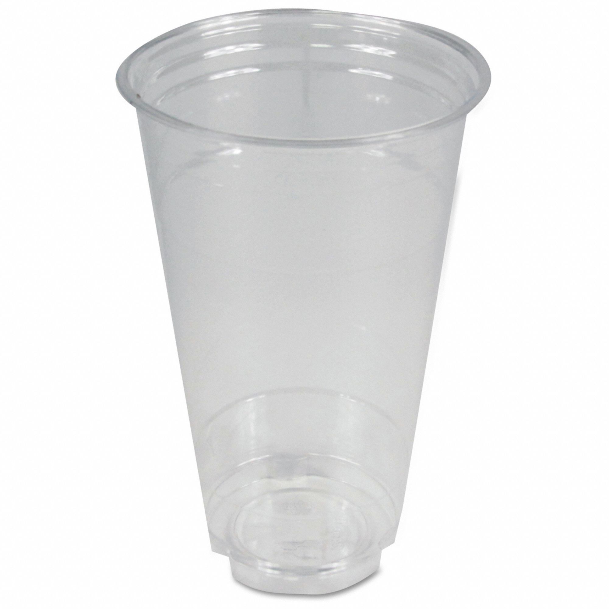 24 oz Capacity, Clear, Disposable Cold Cup - 799LK8|BWKPET24 - Grainger