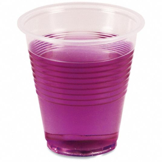 3 oz Capacity, Clear, Disposable Cold Cup - 799LM2|BWKTRANSCUP3PK ...