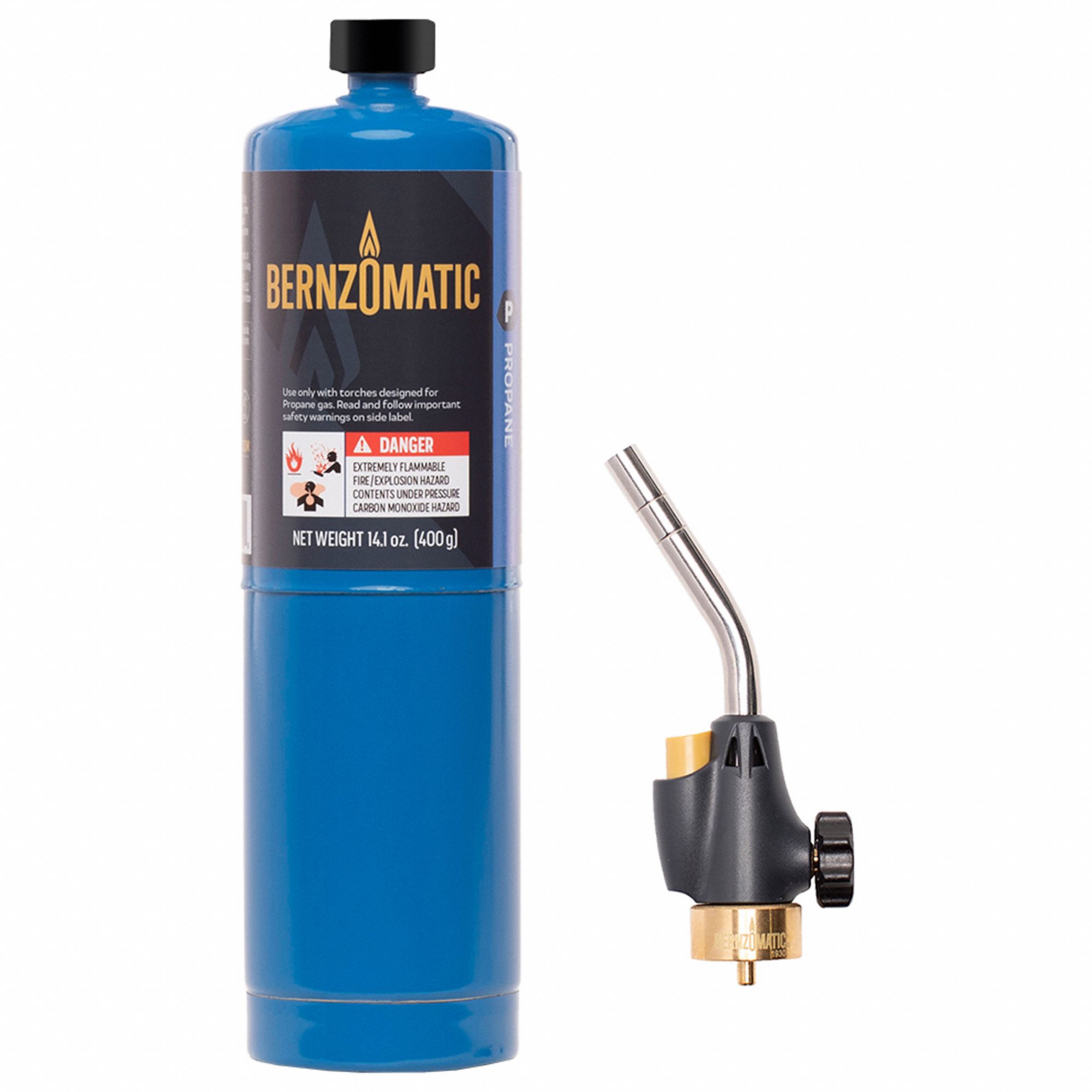 BERNZOMATIC Kit de Antorcha,Propano,Activado Gatillo - 60HH48 | 361546 - Grainger México