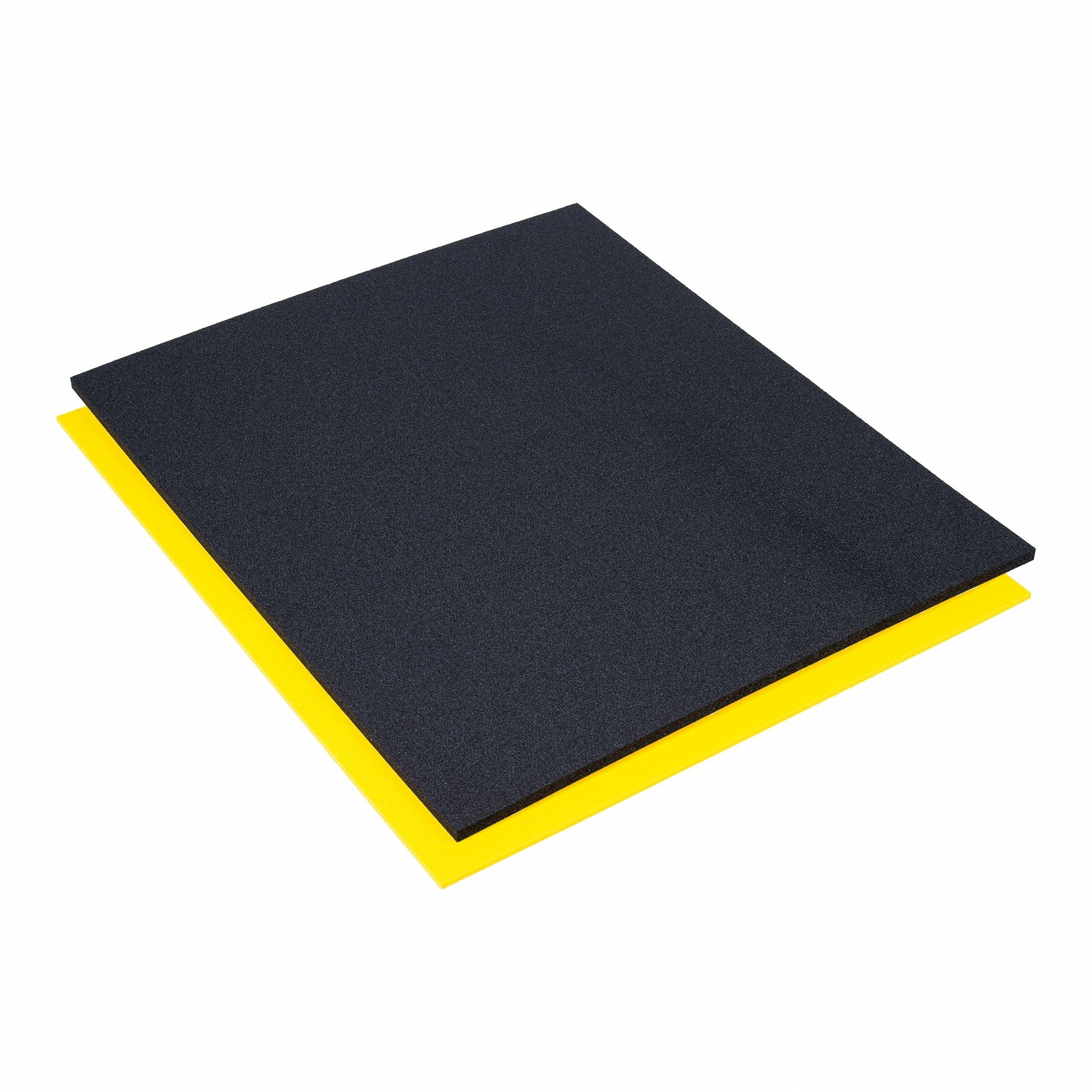 5S SHADOW FOAM, Black/Yellow, 12 in Overall Wd, Toolbox Foam - 857ET9 ...