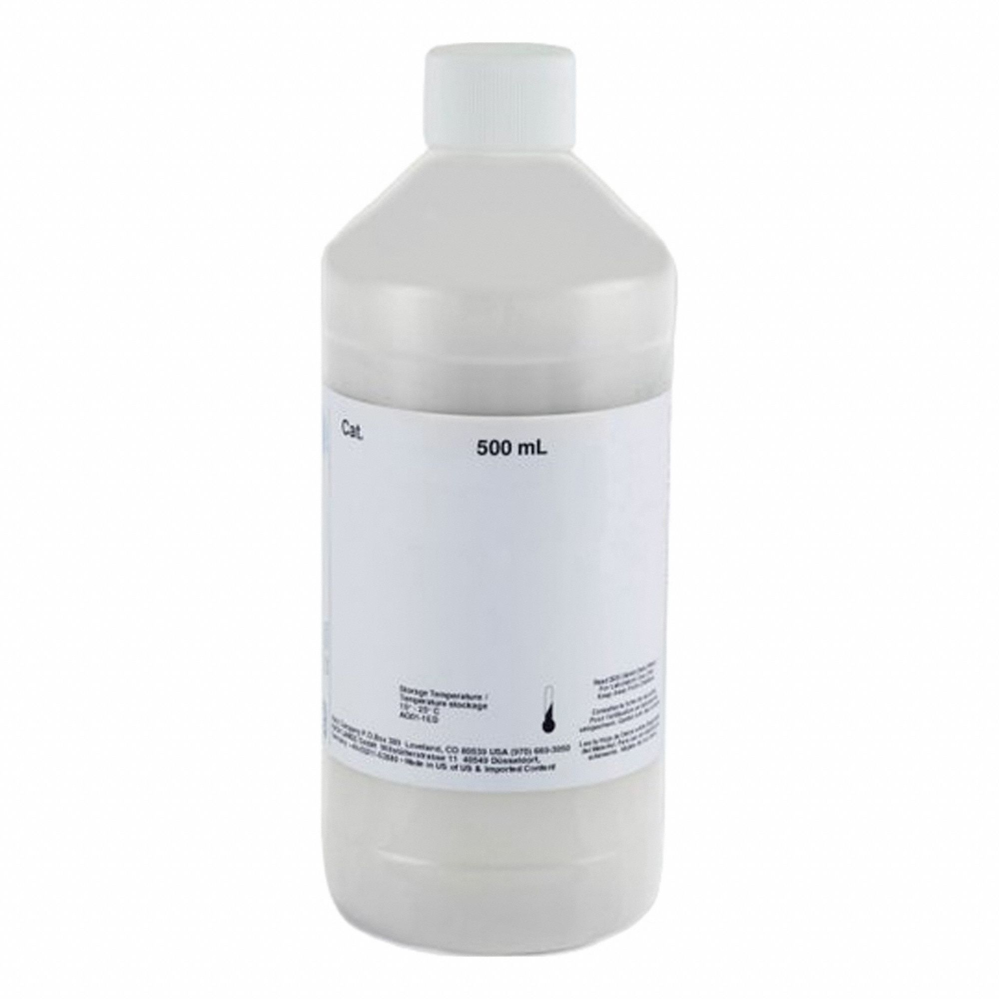 HACH, 500 mL Volume, 10 mg/L ±0.2 mg/L F⁻, Fluoride Standard Solution ...