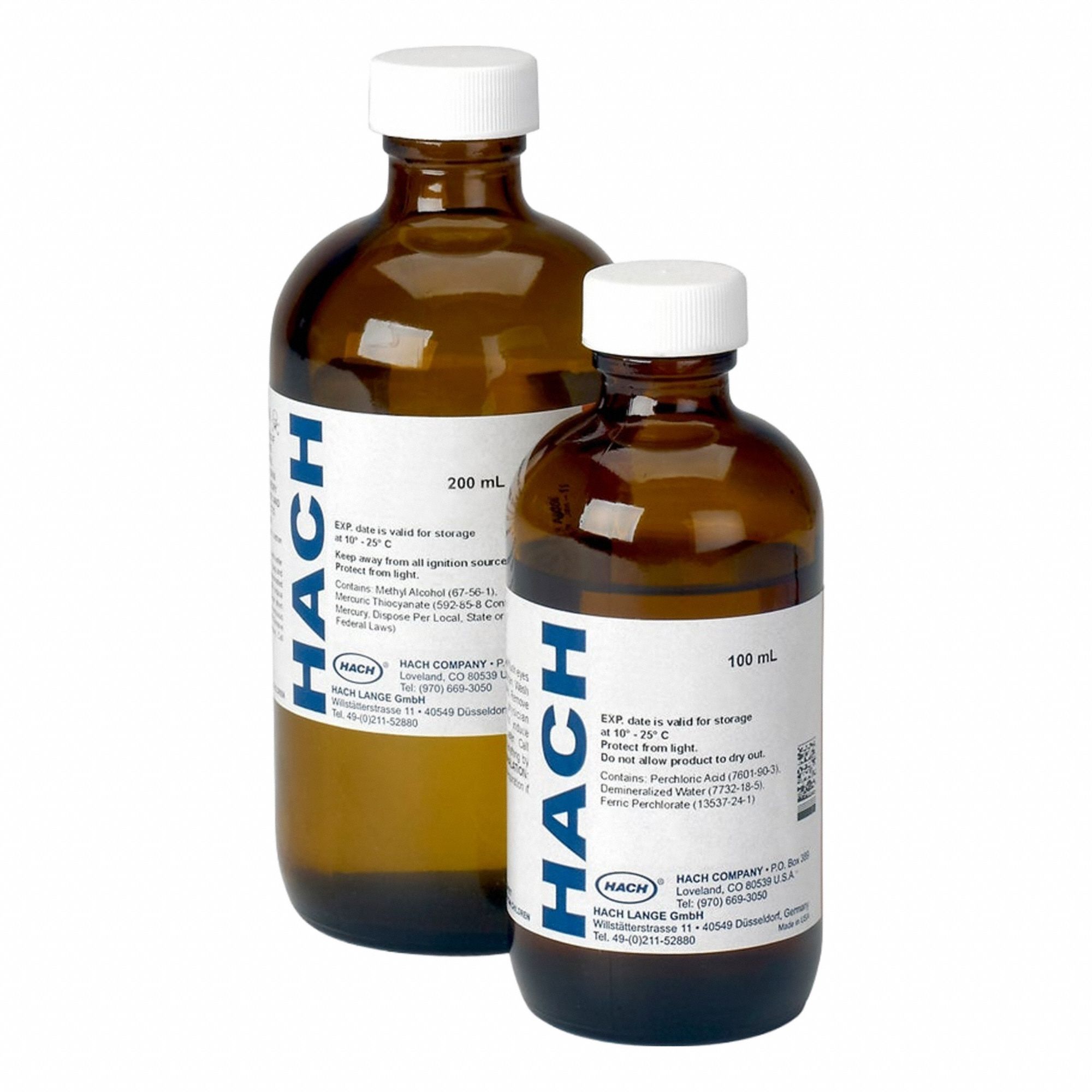 HACH, 100 mL Volume, Liquid, Cyclohexanone - 897XM2|1403332 - Grainger