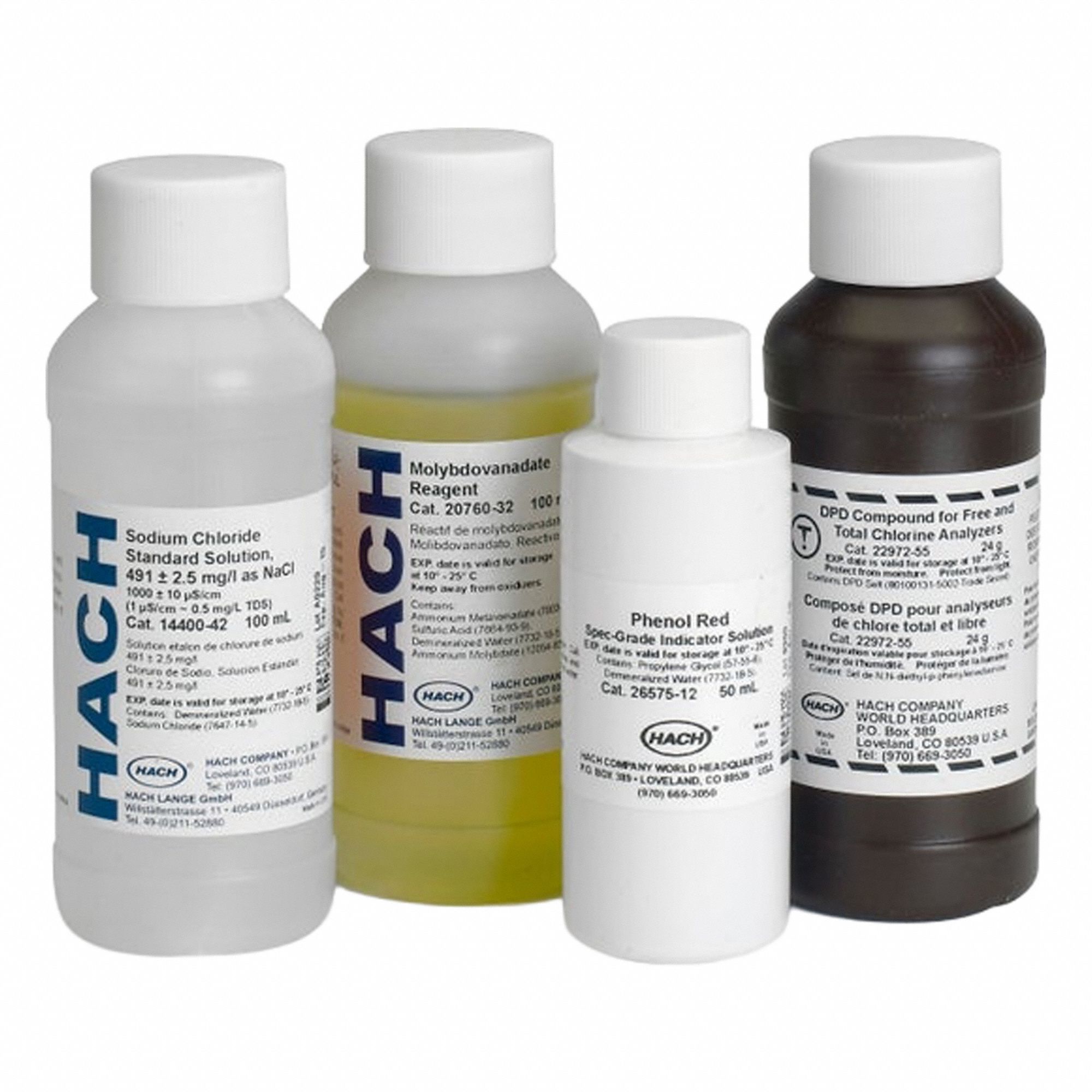 HACH, 100 mL Volume, Liquid, Chromium Hexavalent Solution - 897Y20 ...