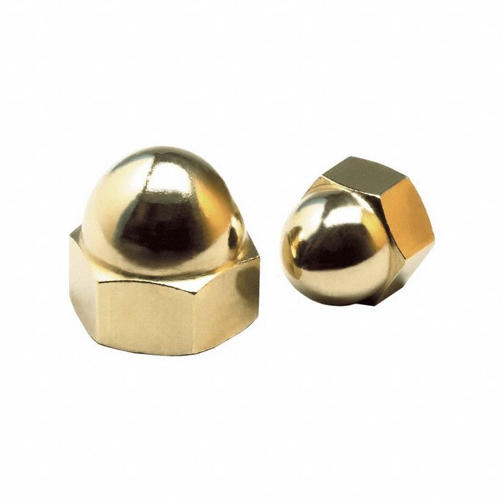 Low Crown, #4-40 Thread, Crown Acorn Nut - 902XK0|CPB556 - Grainger