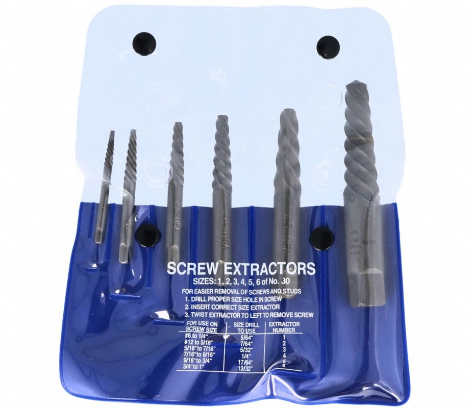 CLEVELAND Juego de Extractores de Tornillos 6 piezas - 367T22 | C00907 ...