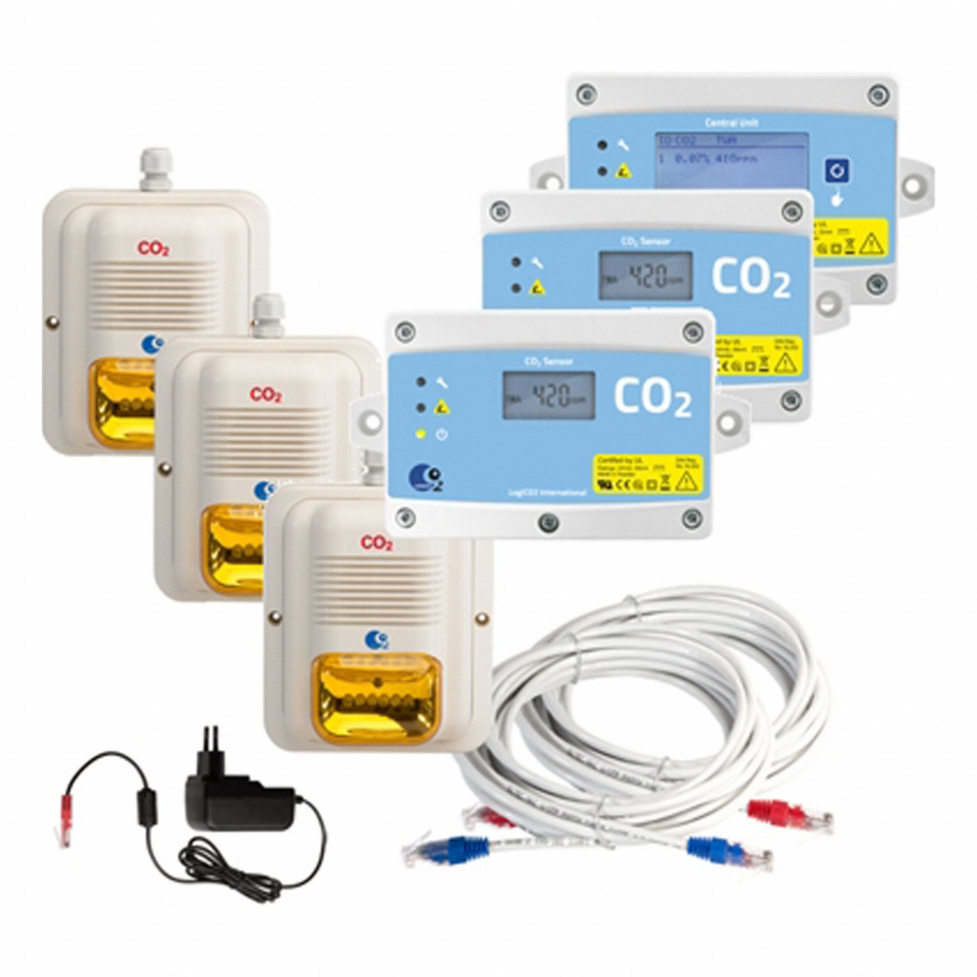 LOGICO2, Safety Systems, Mounting Screws, Carbon Dioxide Sensor ...