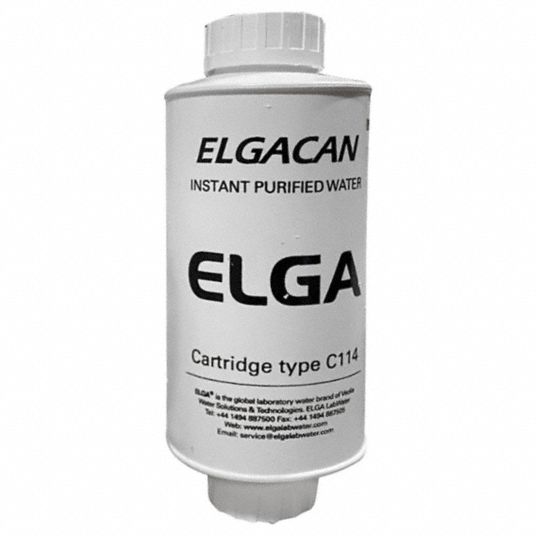 ELGA, Ions, C114/4, Replacement Cartridge - 16D239|C114/4 - Grainger