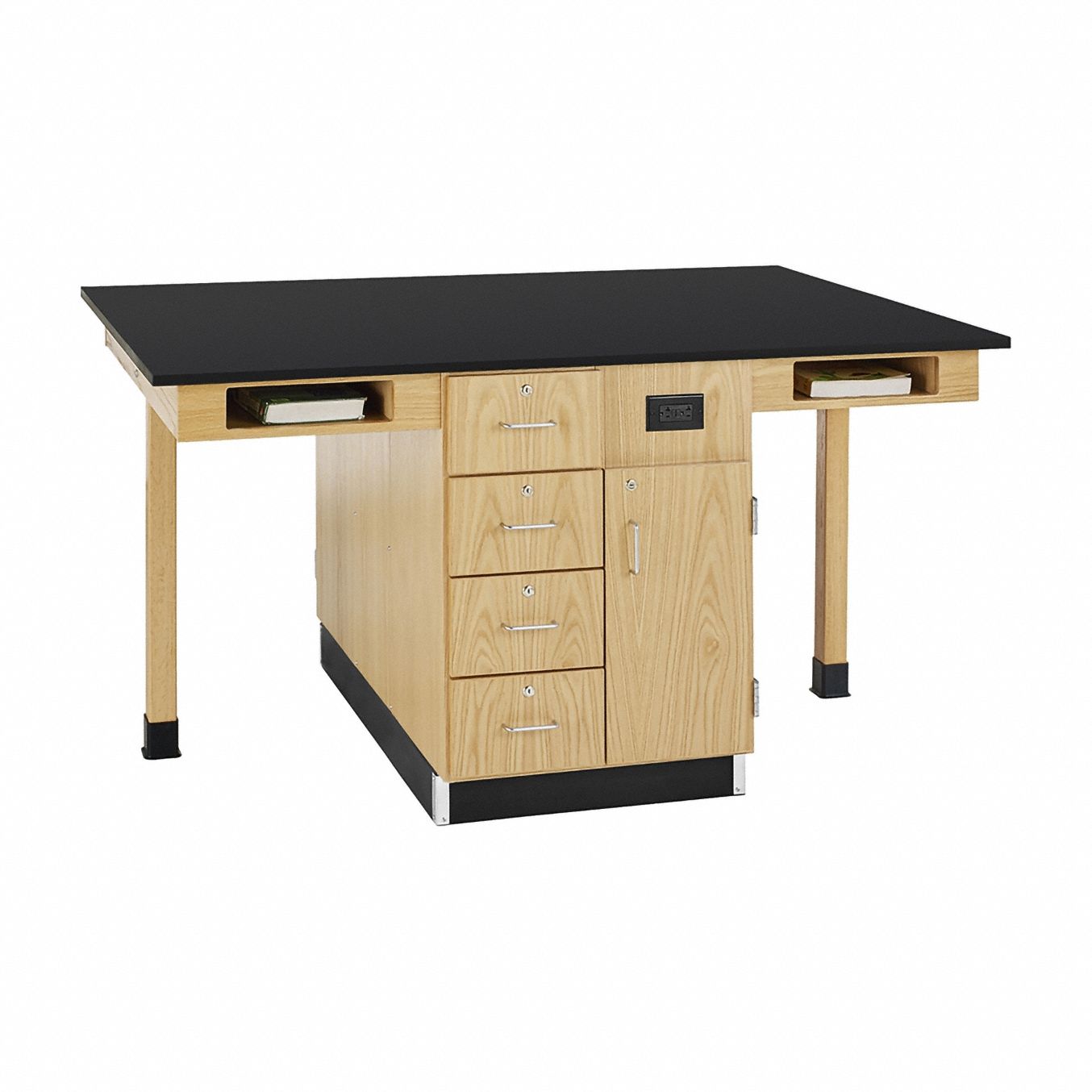 4 ft Overall Wd, 36 in Overall Ht, Double Lab Stations - 821AK4|C2414KF ...