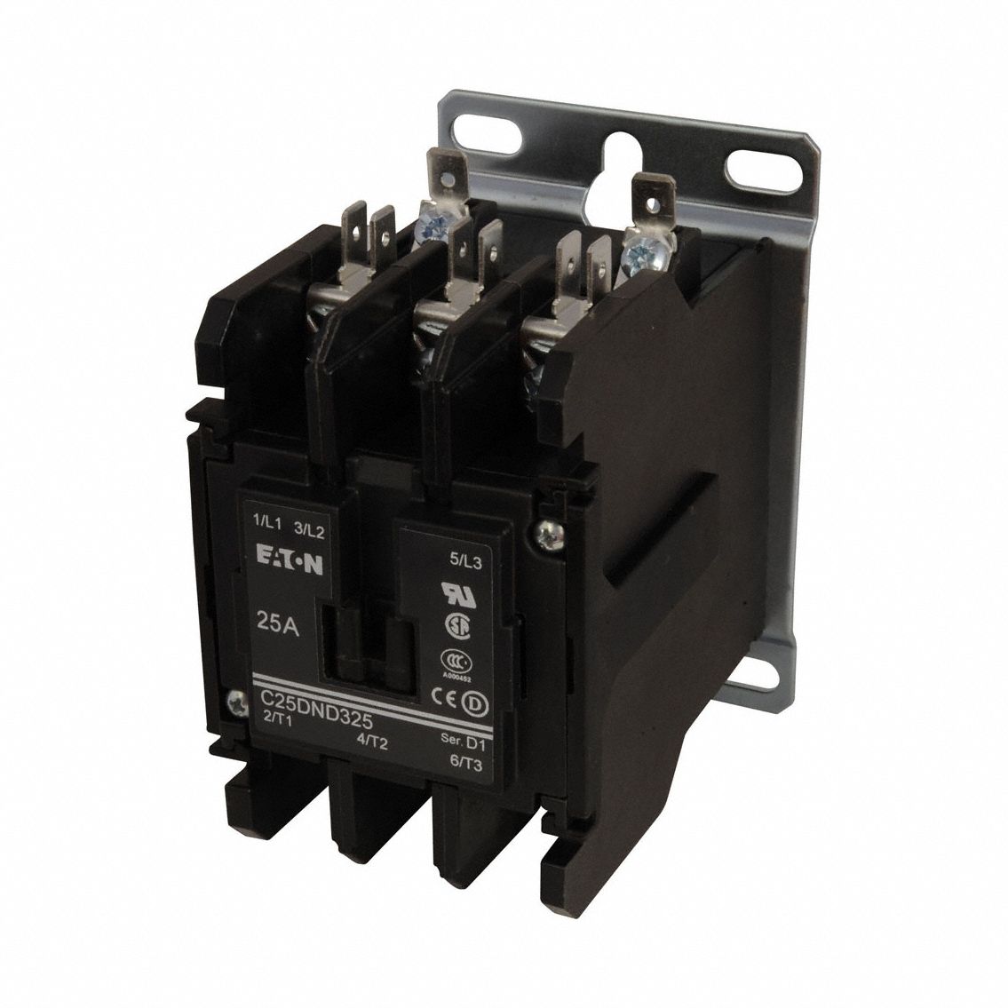 EATON, 3 Poles, 24V AC, Definite Purpose Magnetic Contactor - 49C078 ...