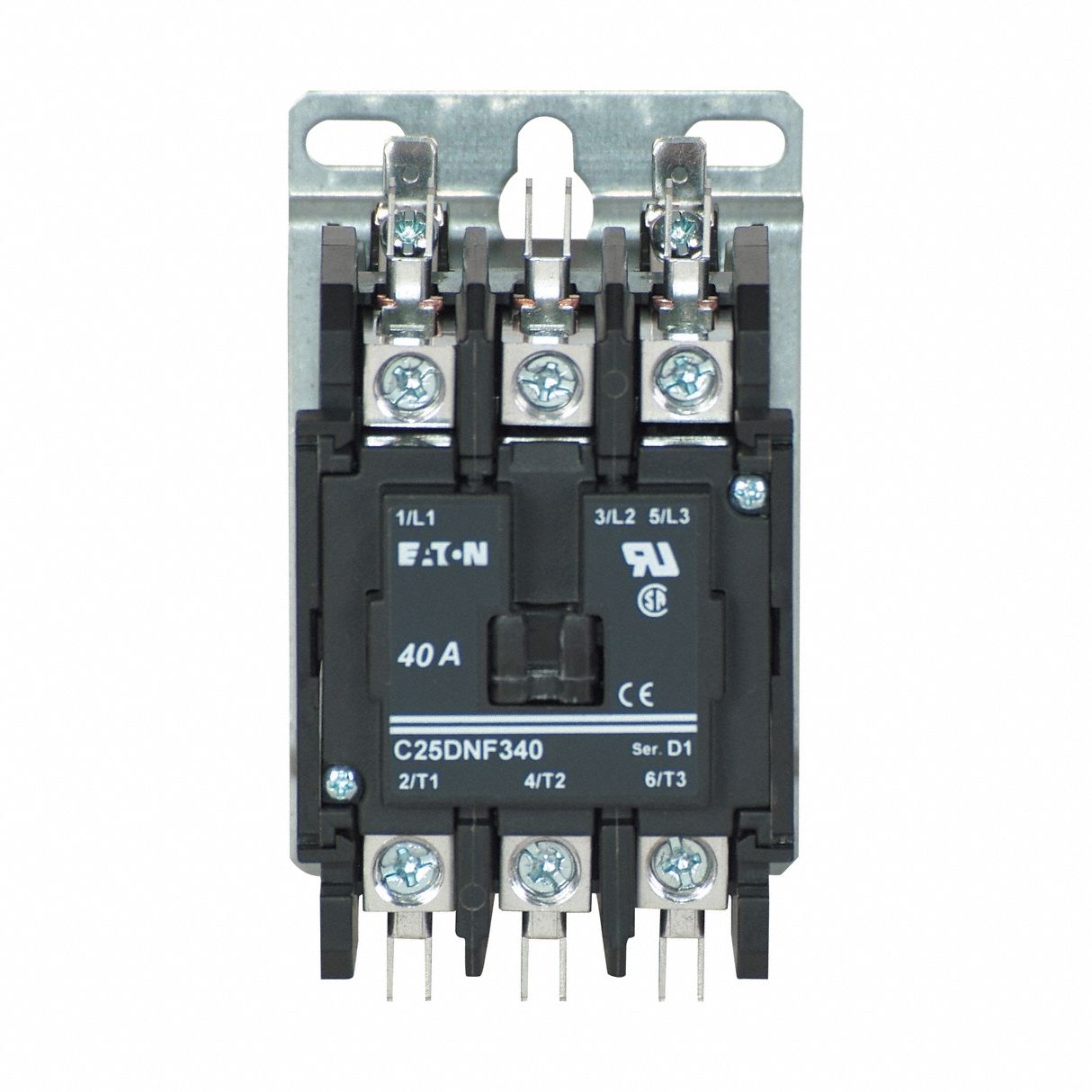 EATON, 3 Poles, 24V AC, Definite Purpose Magnetic Contactor - 49C084 ...