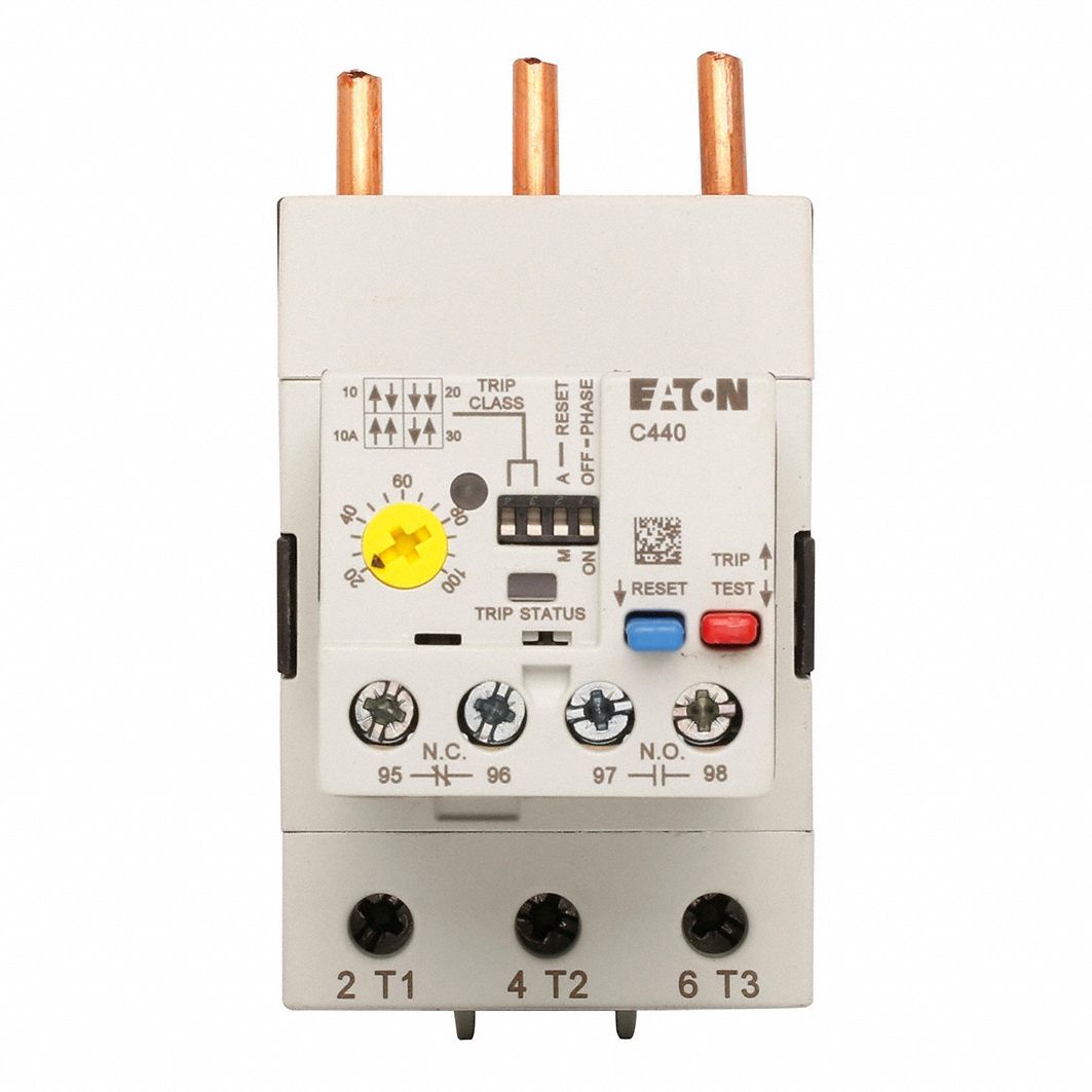 EATON, Electronic Protection, 3 Poles, Overload Relay - 810WA7 ...