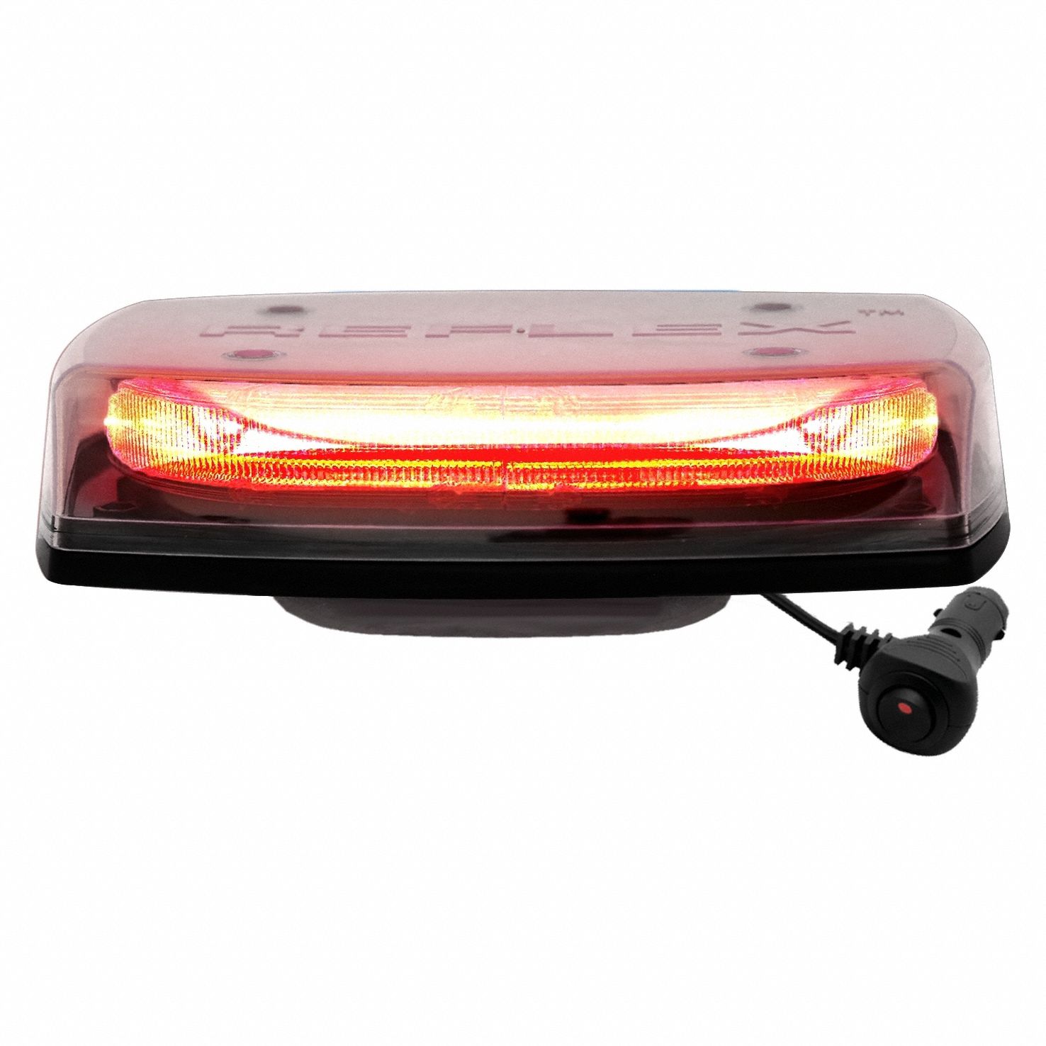 CODE 3, Emergency Vehicle Mini Light Bar, Red, Mini Light Bar - 421H63 ...
