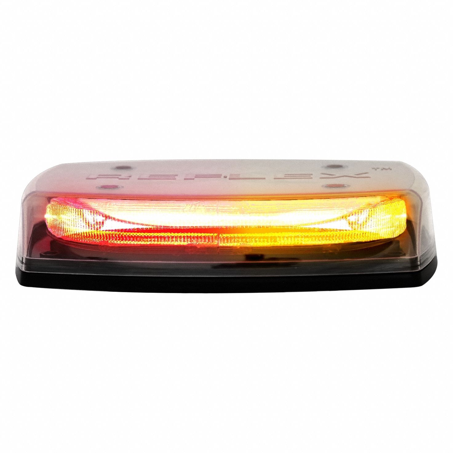 CODE 3, Emergency Vehicle Mini Light Bar, Amber/Red, Mini Light Bar ...