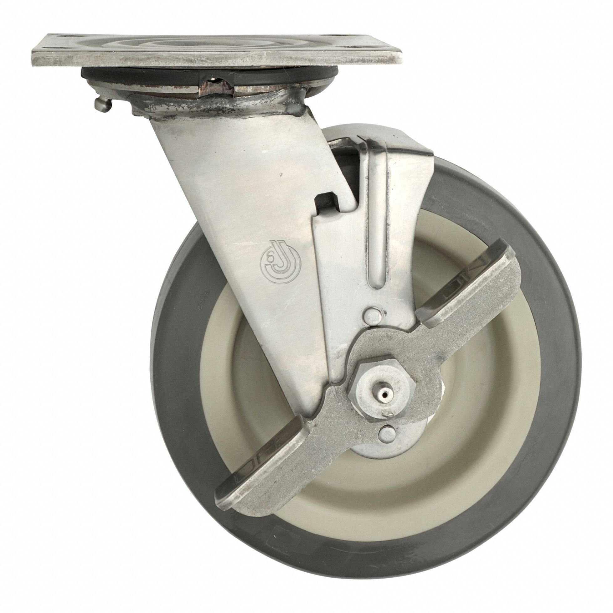 METRO, 6 in Wheel Dia., 2 in Wheel Wd, Caster Wheel - 39F277|C6PBGSA ...