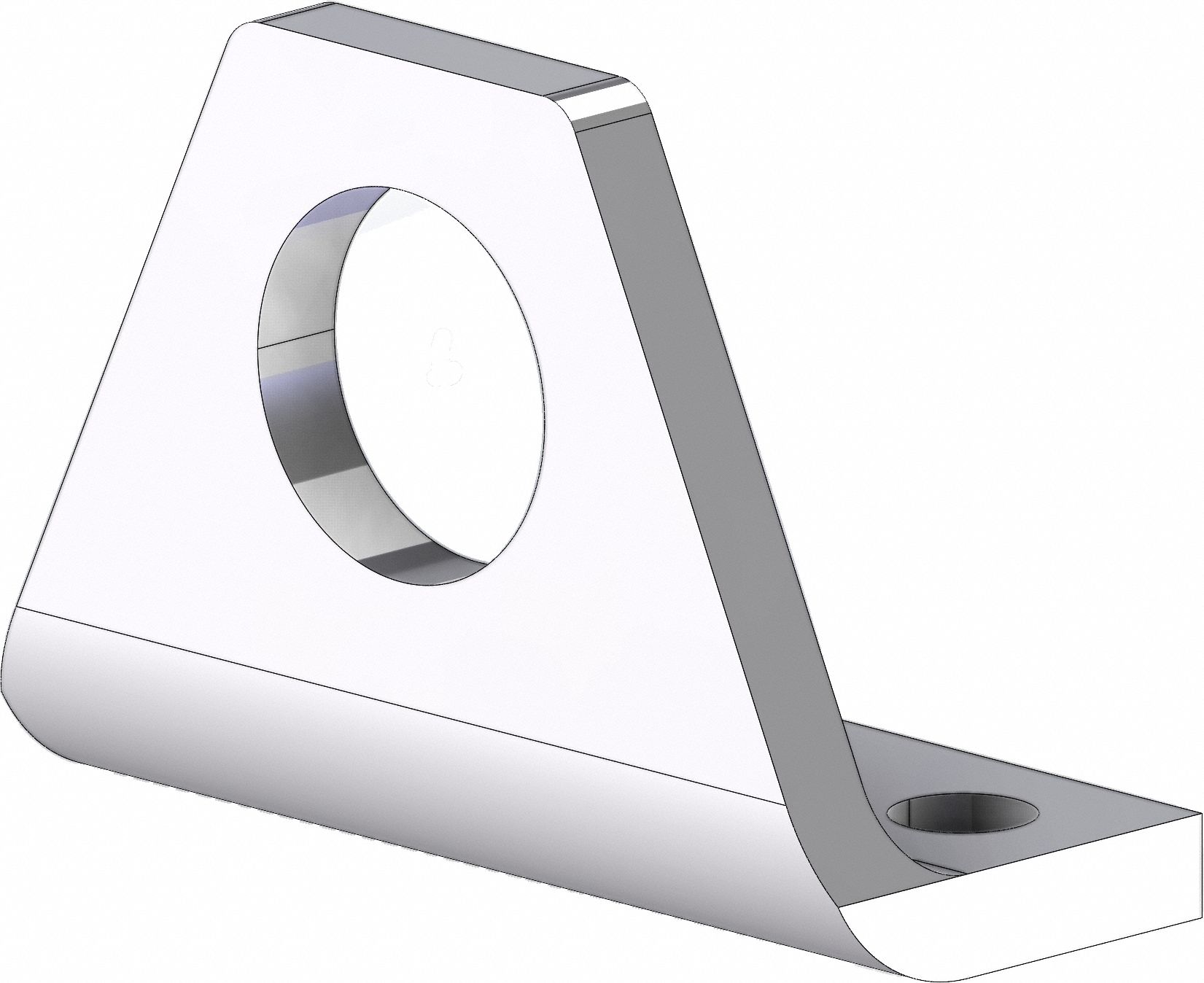 SMC, Foot Mount Type, Fits 25 mm Bore Dia, Foot Bracket - 826G75 ...