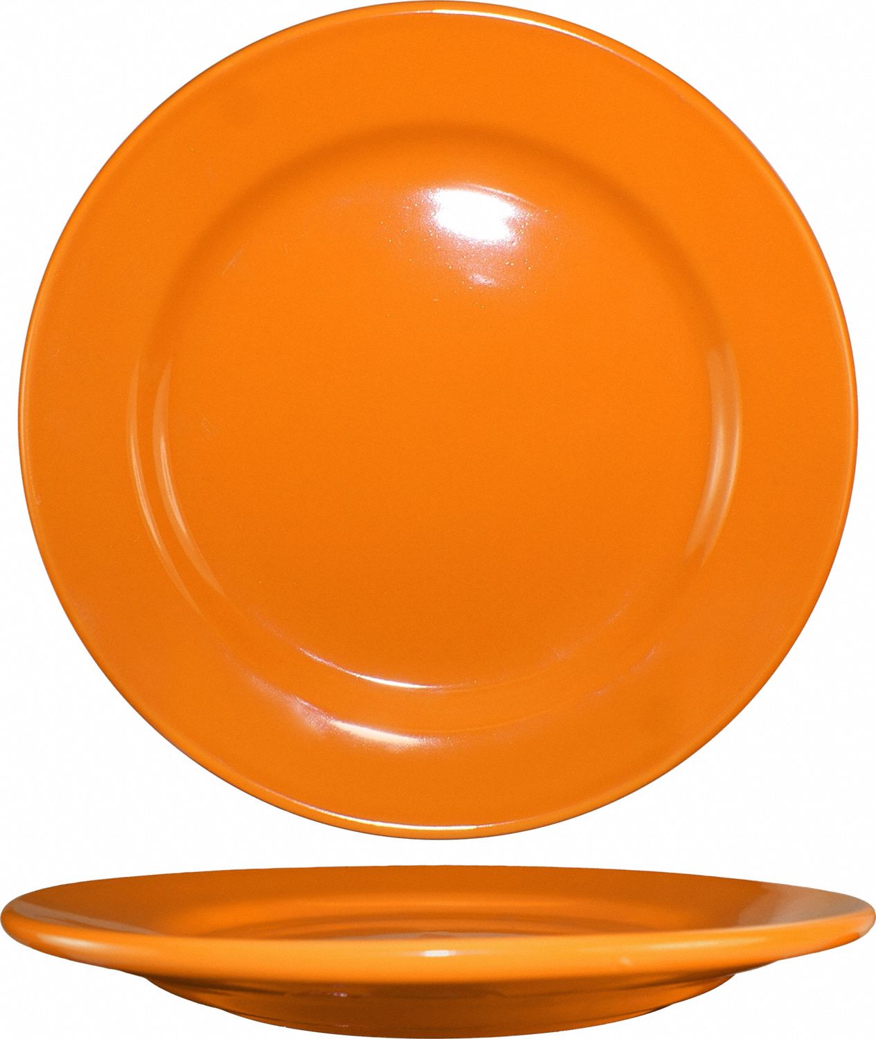 ITI, Cancun, Ceramic, Wide Rim Plate - 806RA1|CA-8-O - Grainger